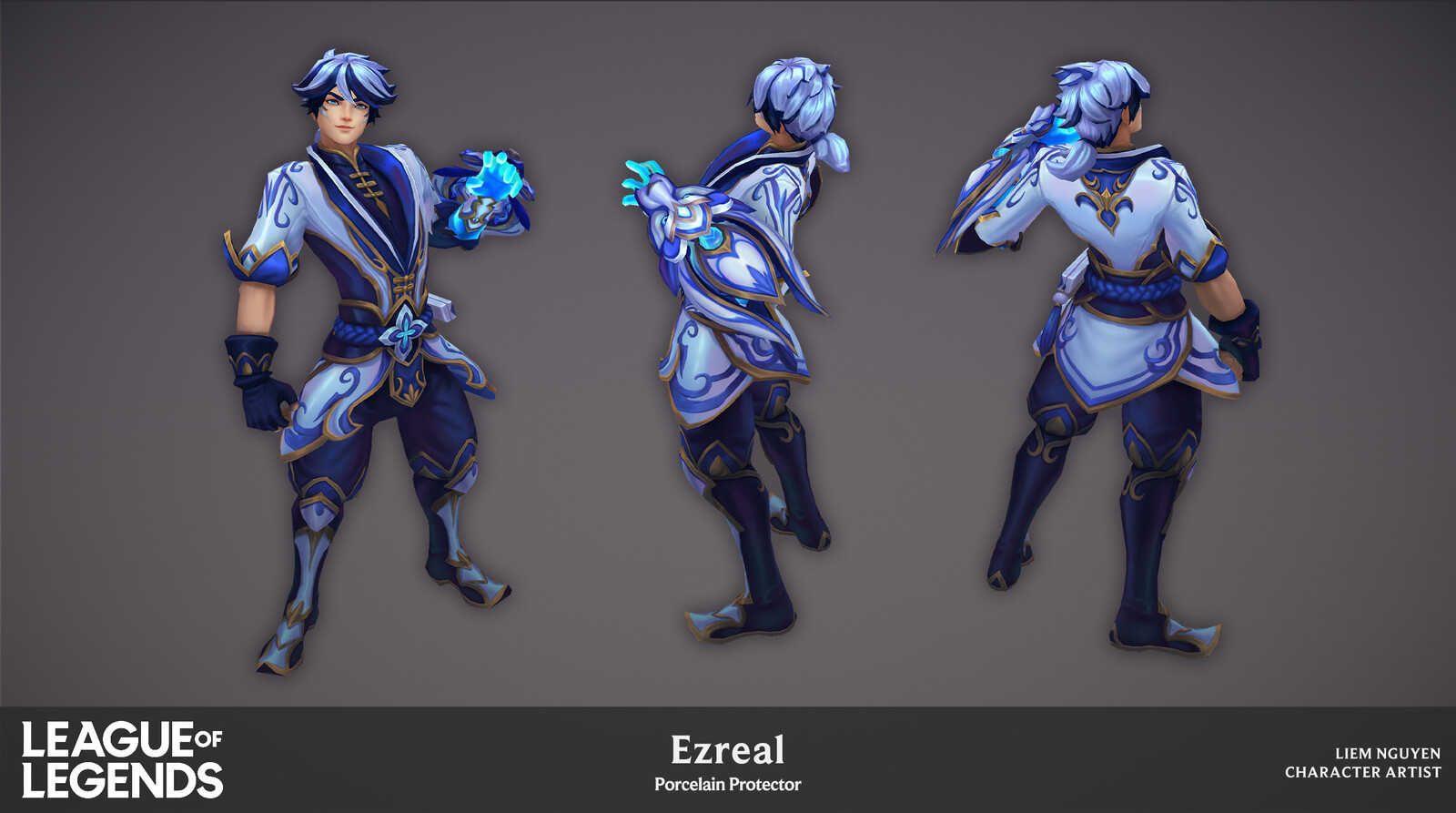 Liem Nguyen - Porcelain Protector Ezreal