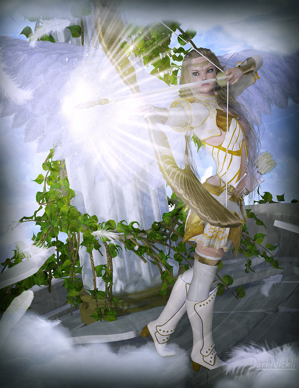 ArtStation - The Guardian of Light