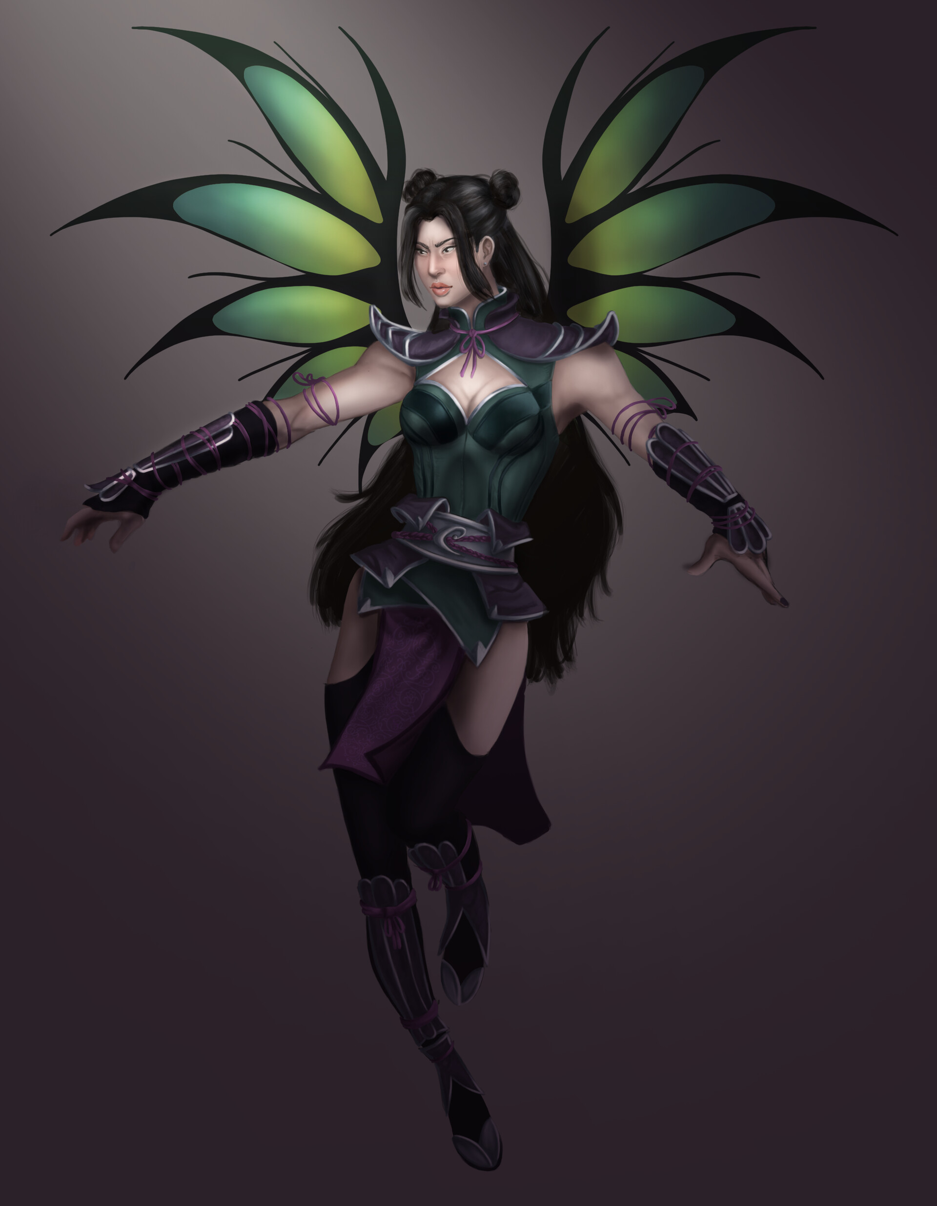 ArtStation - Character Style Redesign - Hay Lin from "W.I.T.C.H."