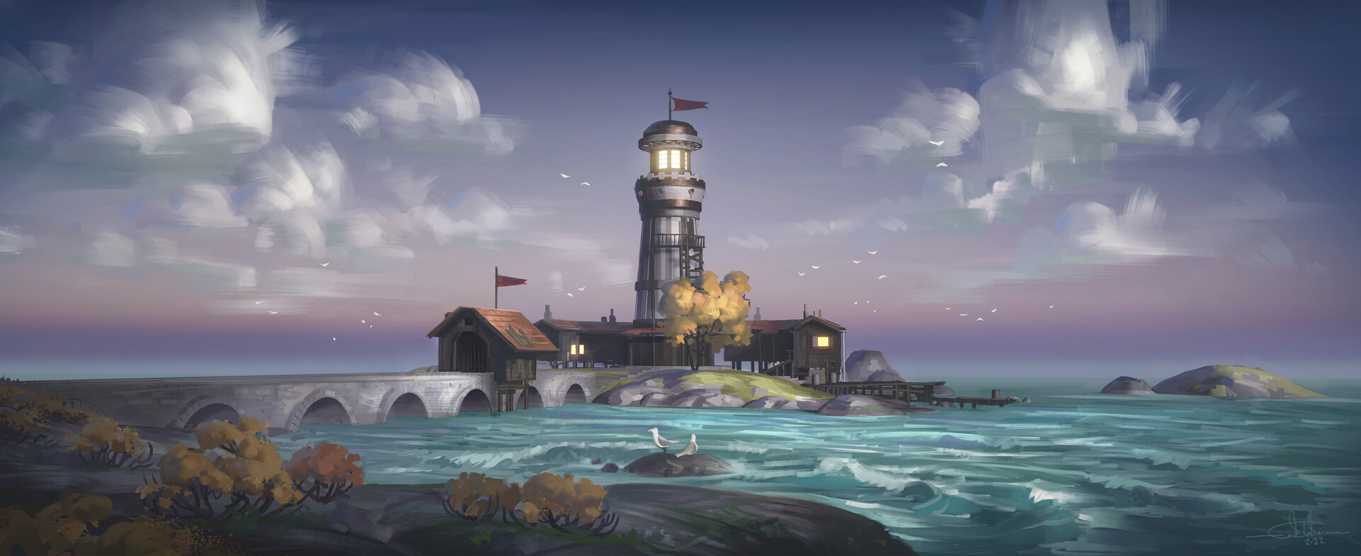 fantasy lighthouse