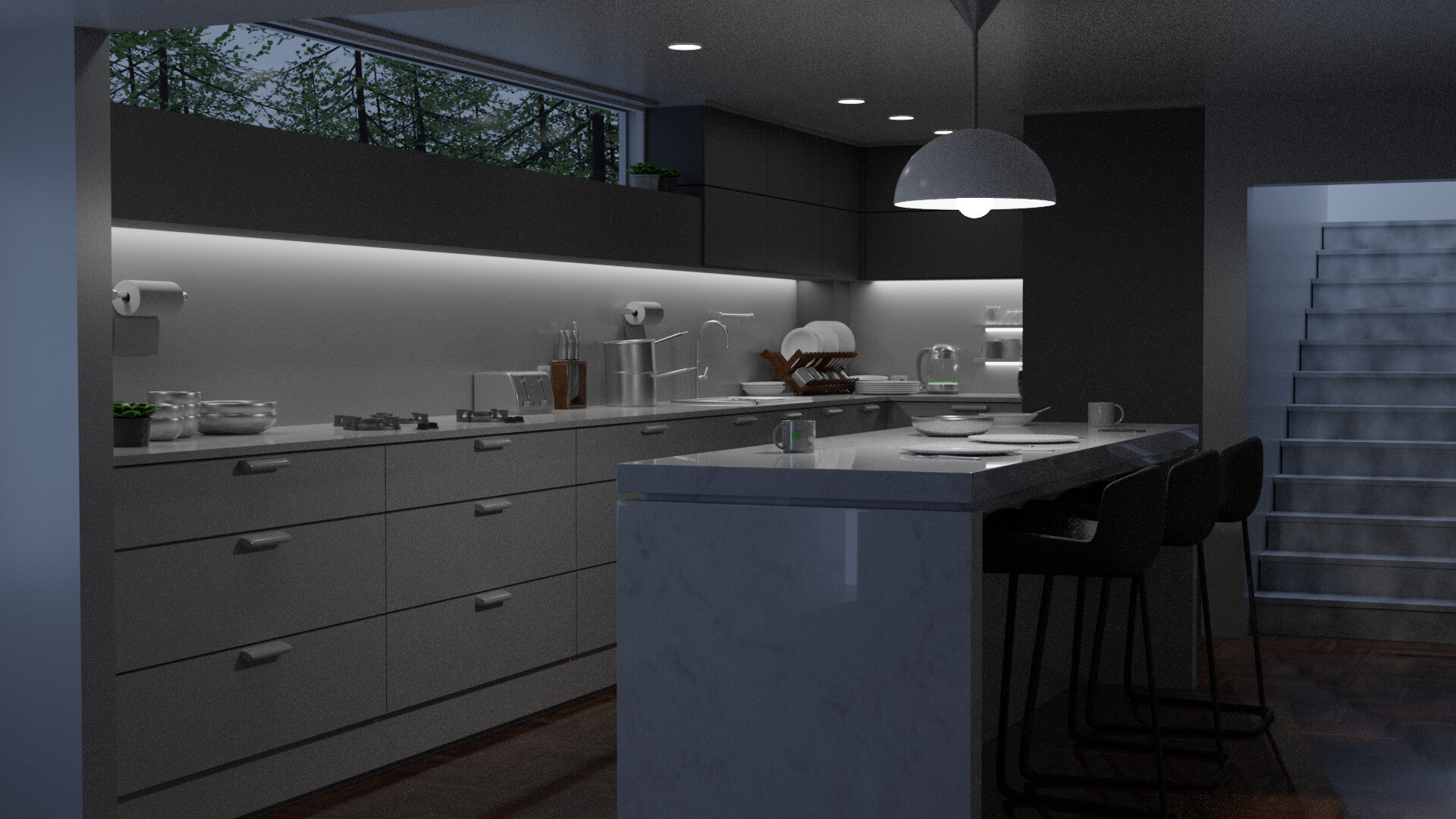 ArtStation - Kitchen Renders