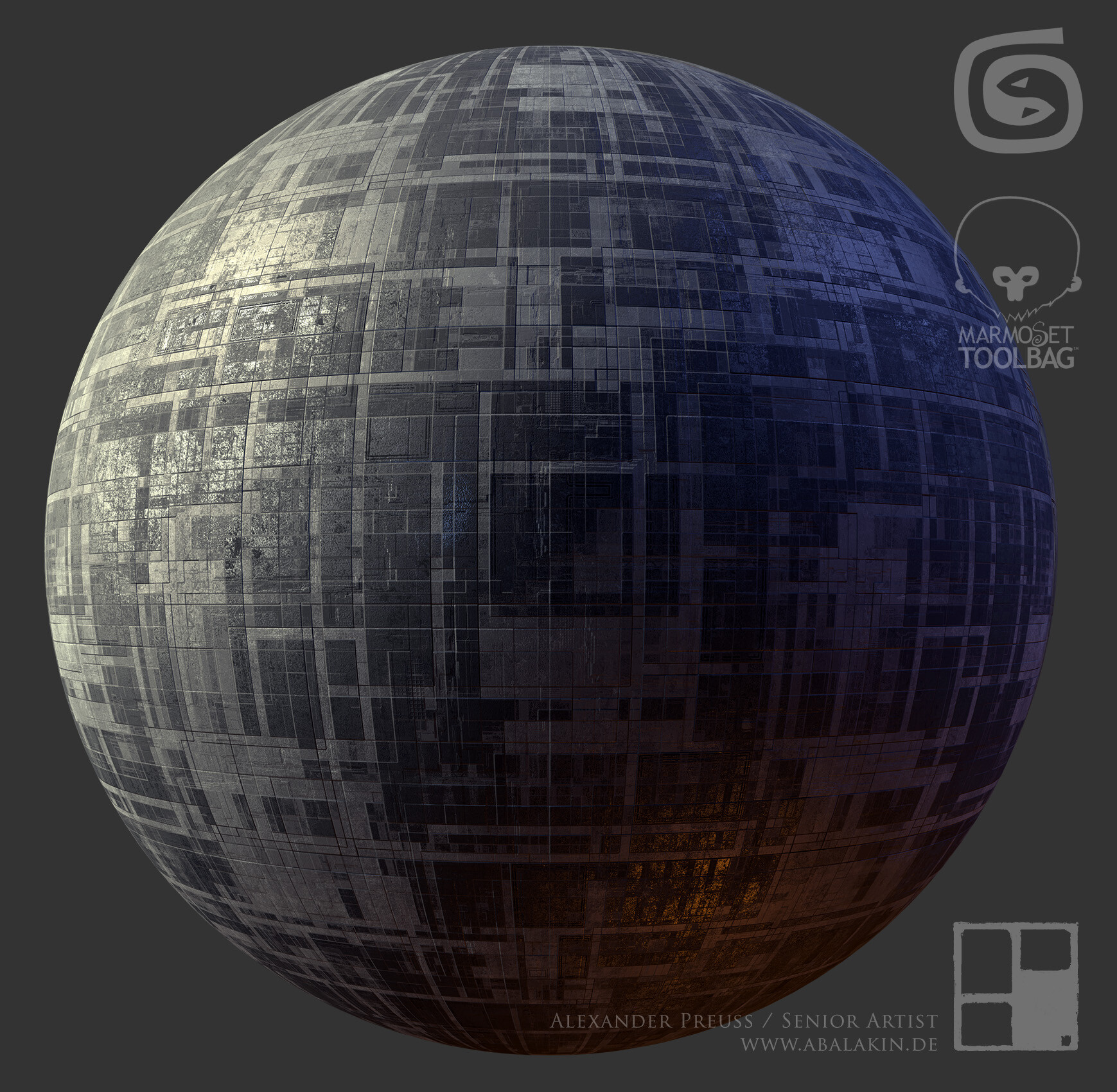 ArtStation - ALIENTECH MATERIAL 02