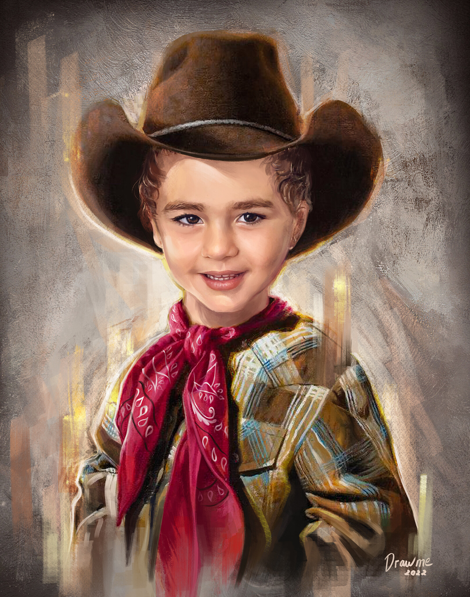 ArtStation - cowboy kid