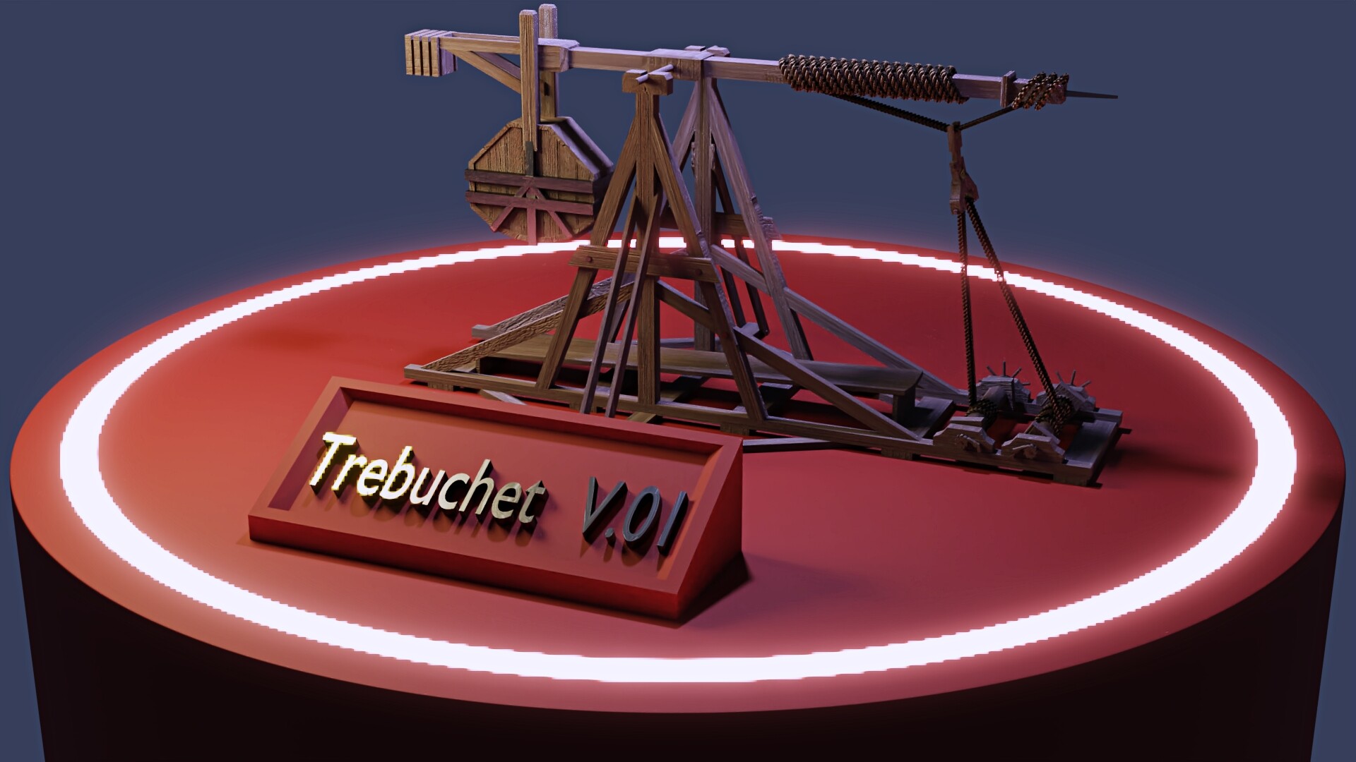 ArtStation - Trebuchet project