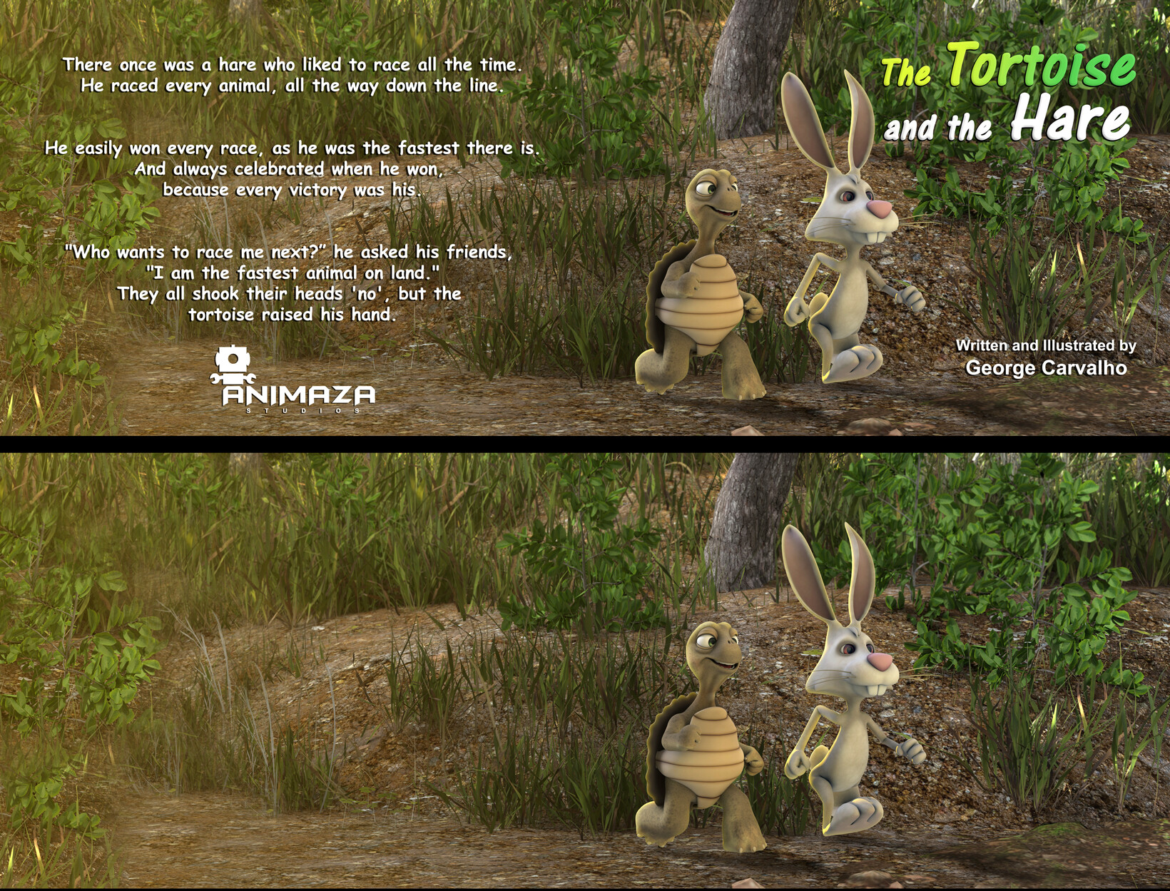 Aesop Fables The Tortoise And The Hare