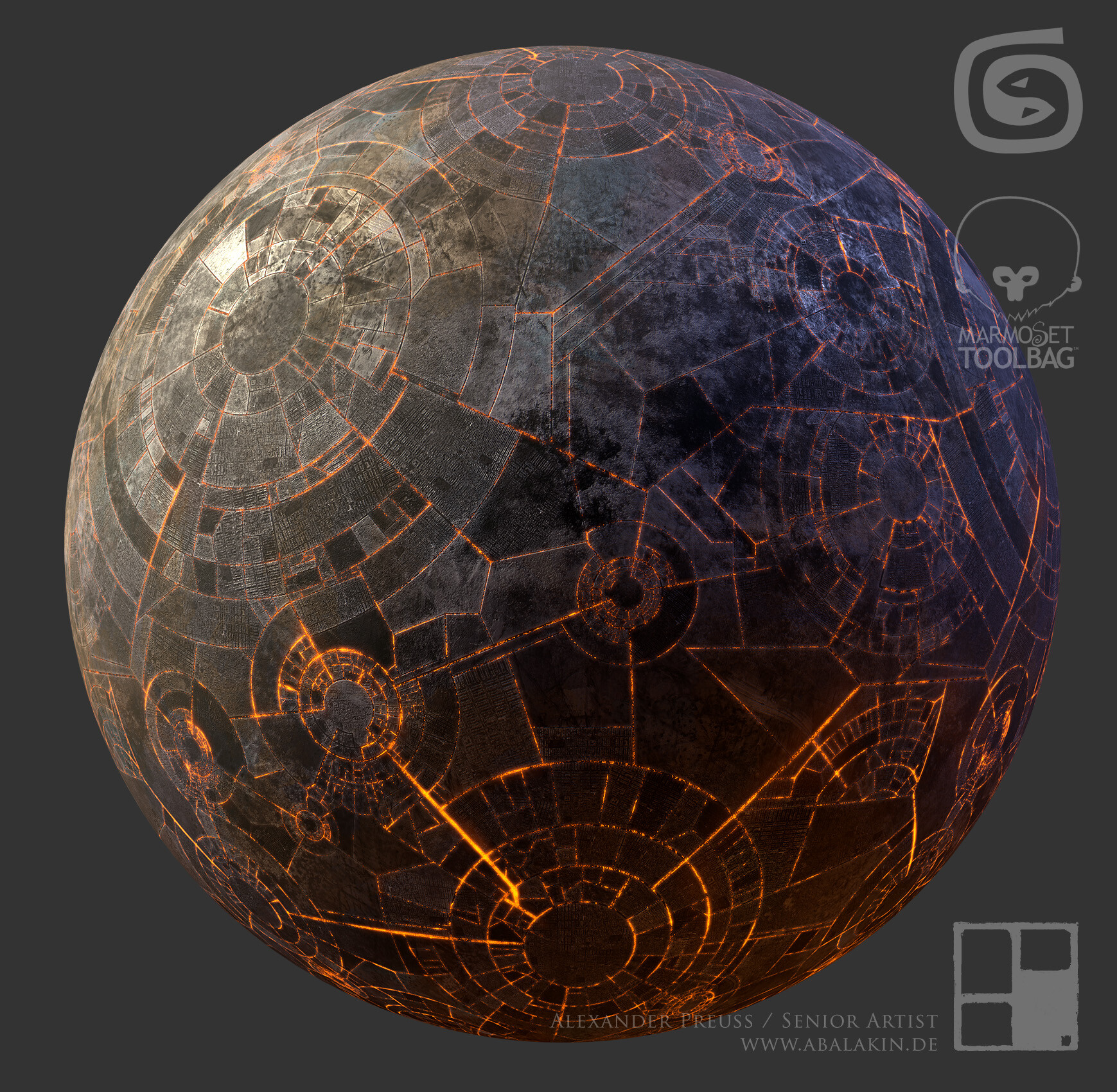 ArtStation - TECH PLANET MATERIAL