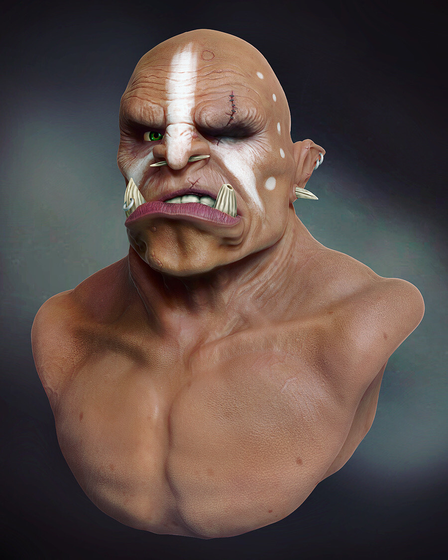 ArtStation - Cute Orc