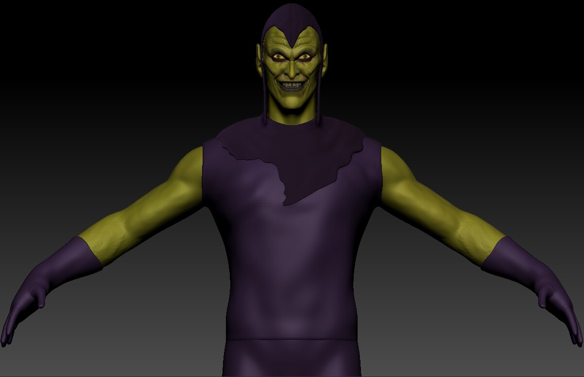 ArtStation - Green Goblin body upload