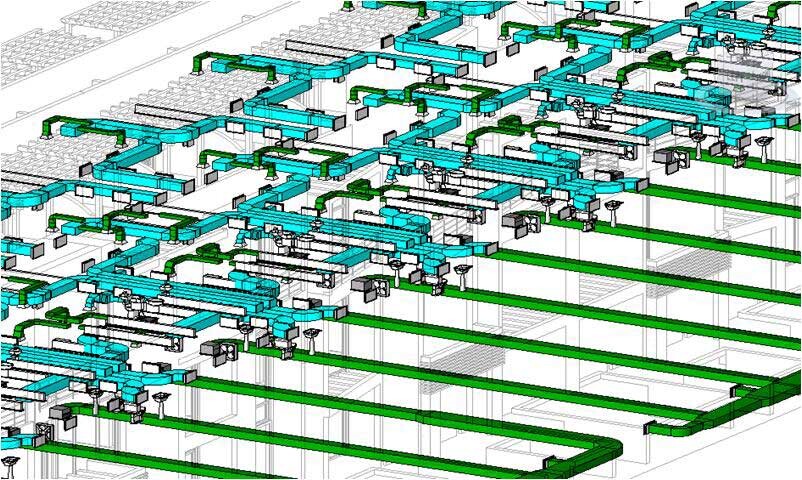 ArtStation - MEP Coordination Services, MEP BIM Coordination Drawings ...