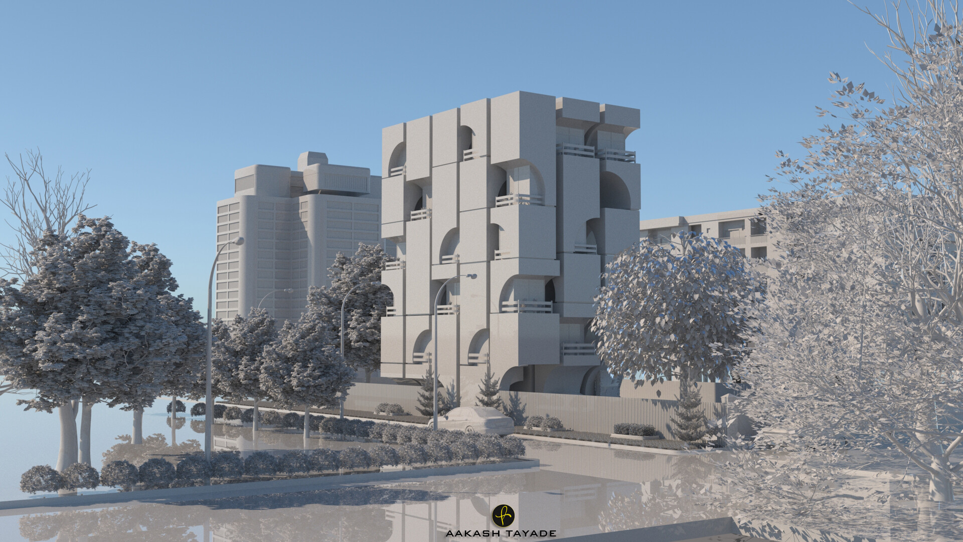 Aakash Tayade - Architectural modeling 2