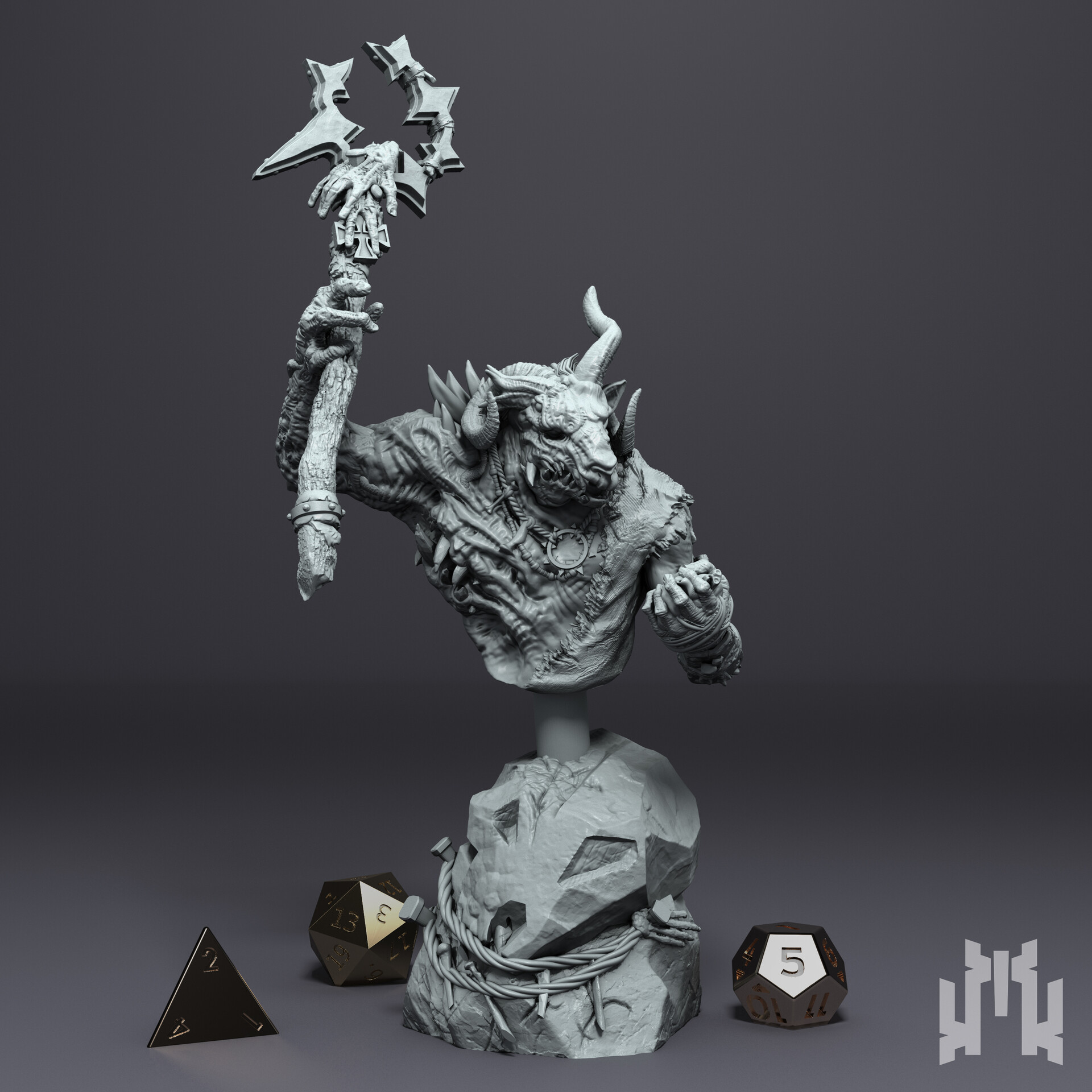 ArtStation - Beastmen Shaman