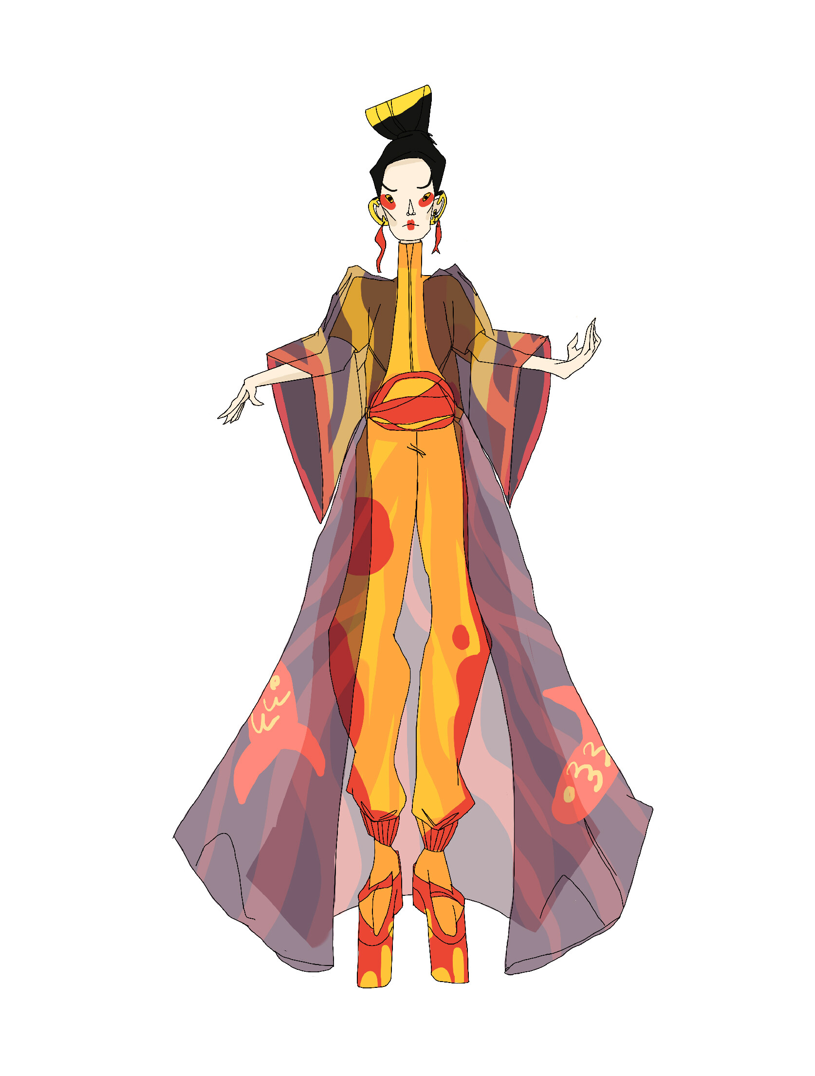 ArtStation - Overall & robe