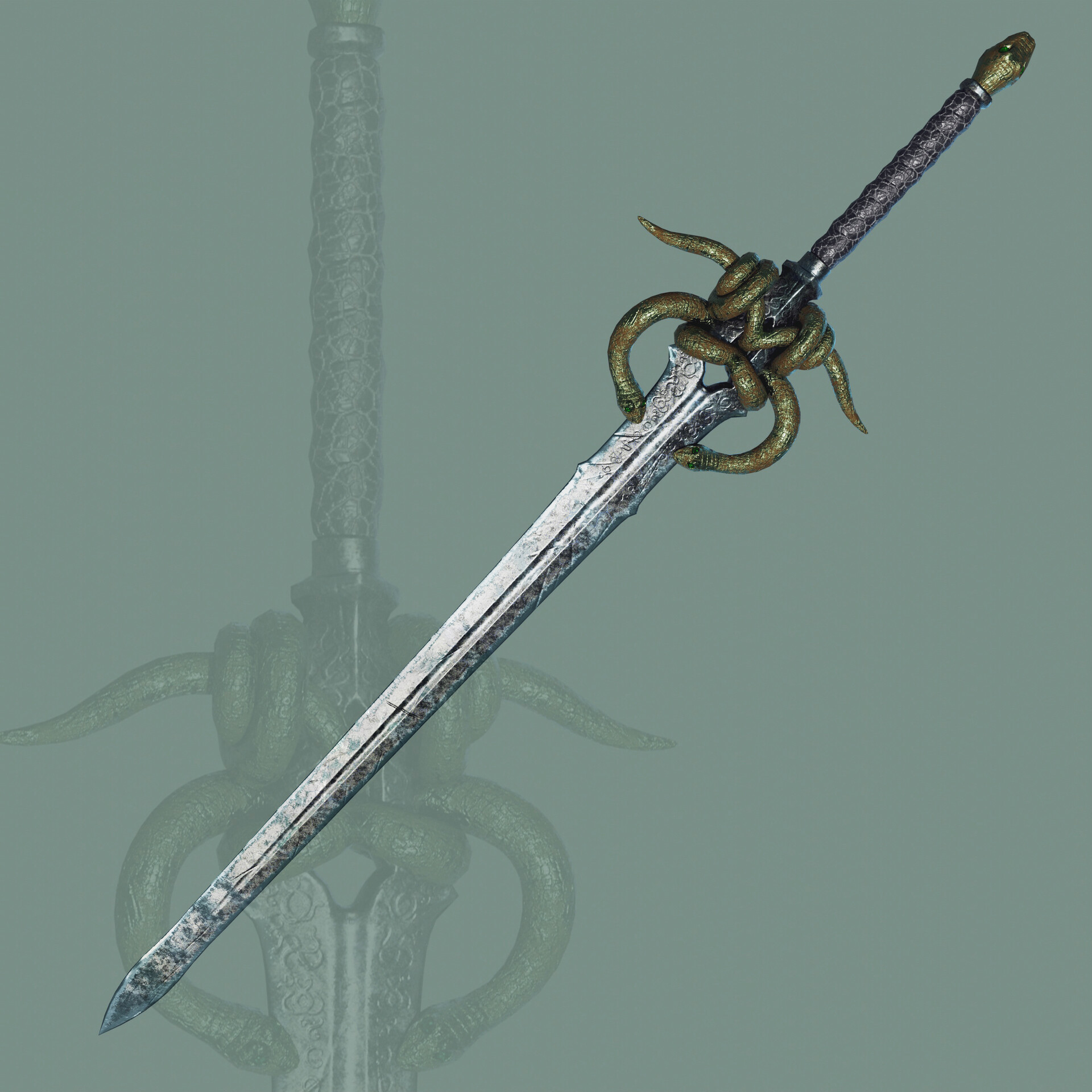 ArtStation - Sword_Deadly bite