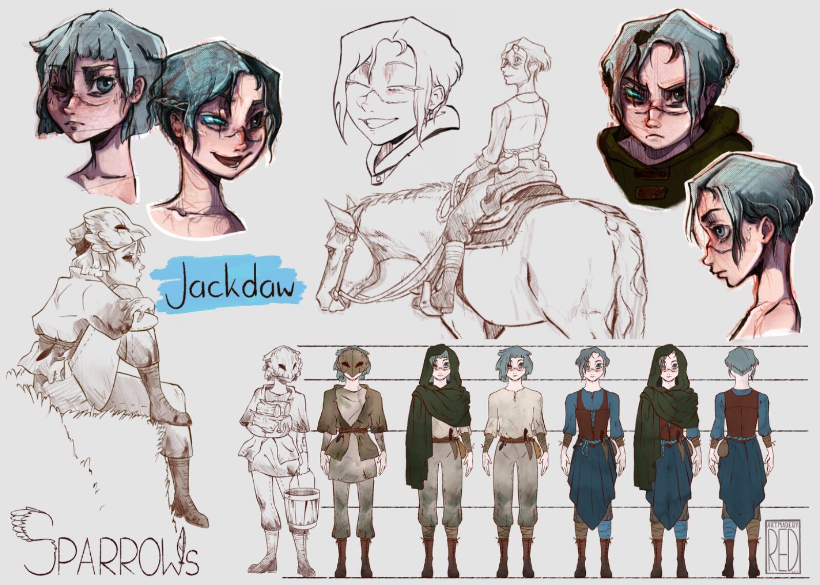Jessica Apel - Jackdaw Character Sheet // Sparrows of NoMan'sLand