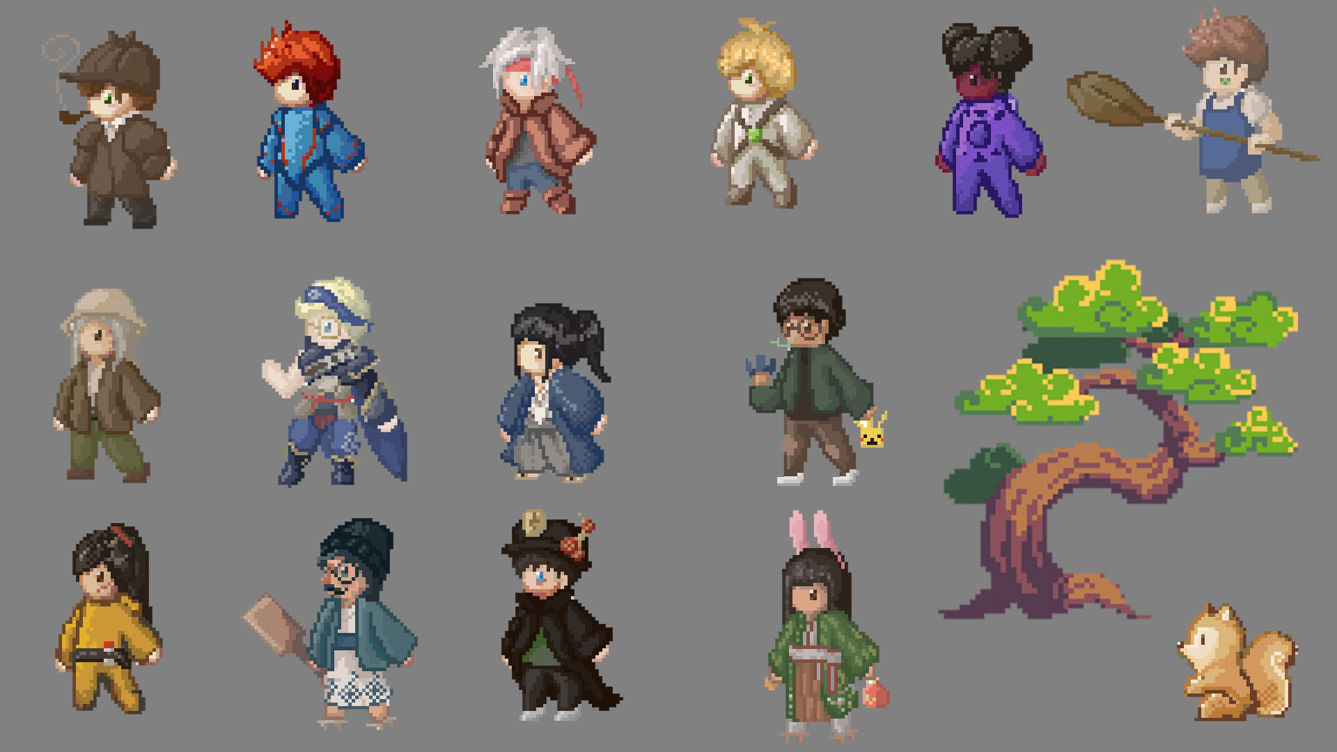 ArtStation - Pixel Design Assortment