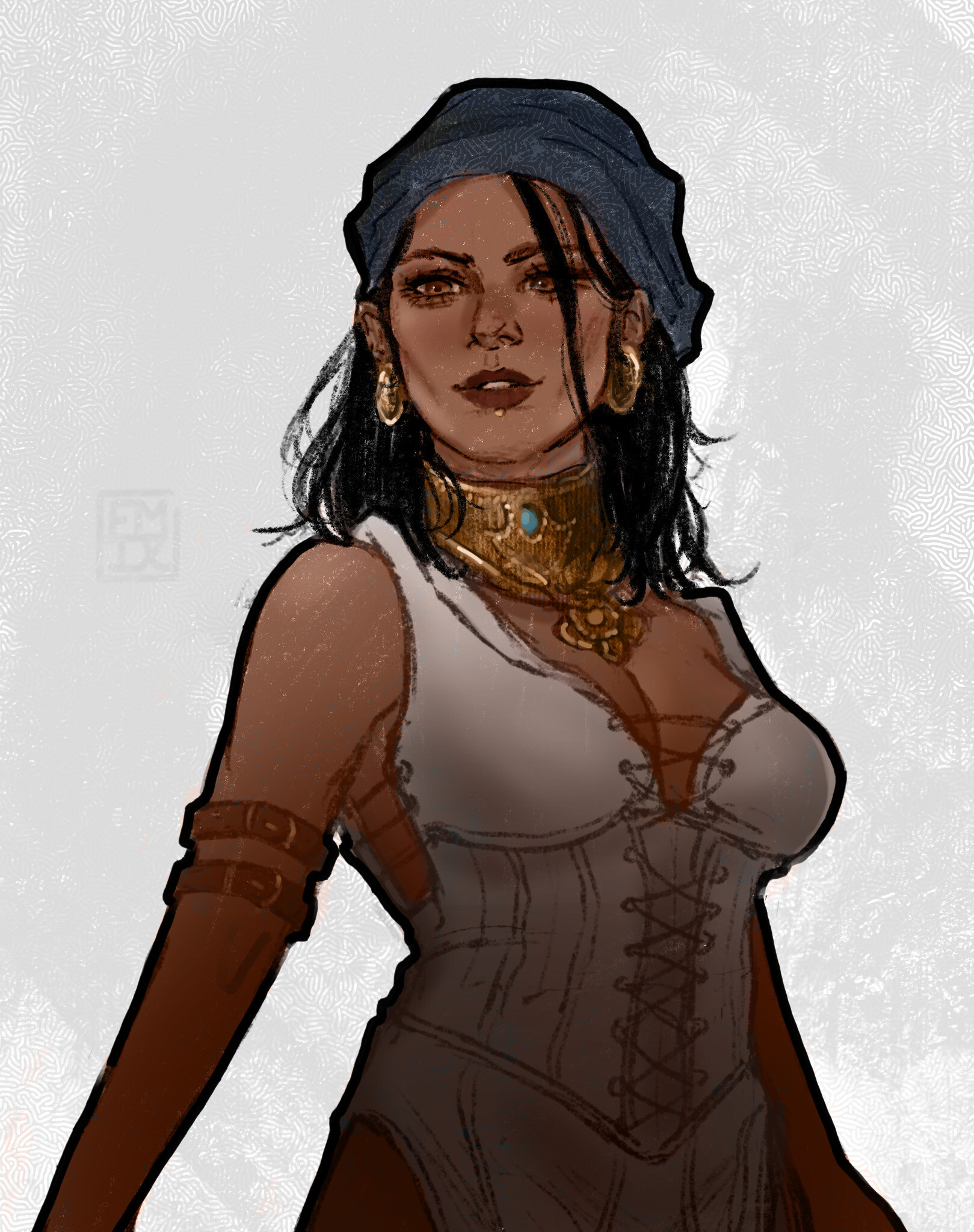 Dragon Age Isabela Art