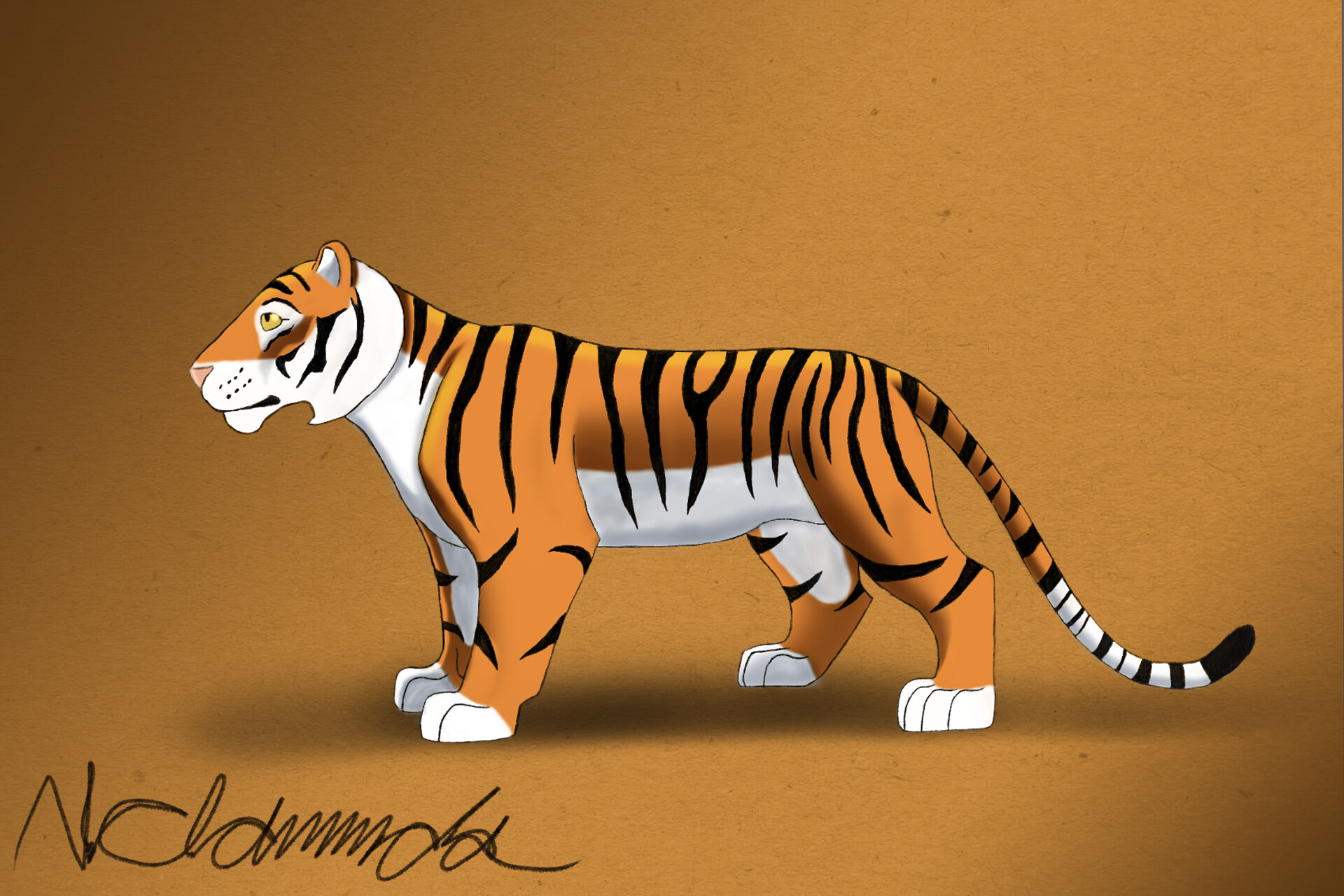 ArtStation - Concept Art: Tiger