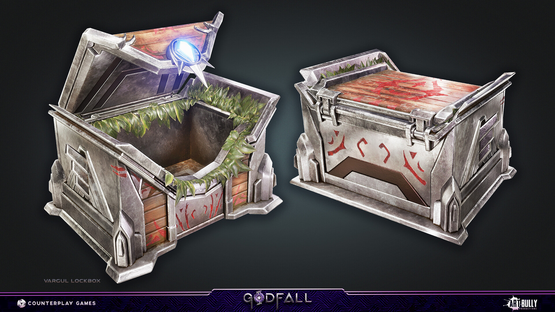 ArtStation - Godfall - Vargul Lockbox