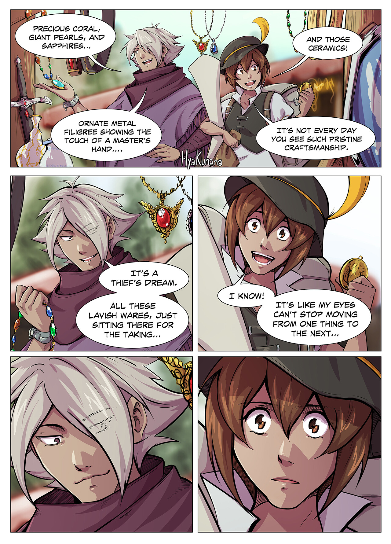 Paula "Polux" Fidelis - Octopath Traveler Comics