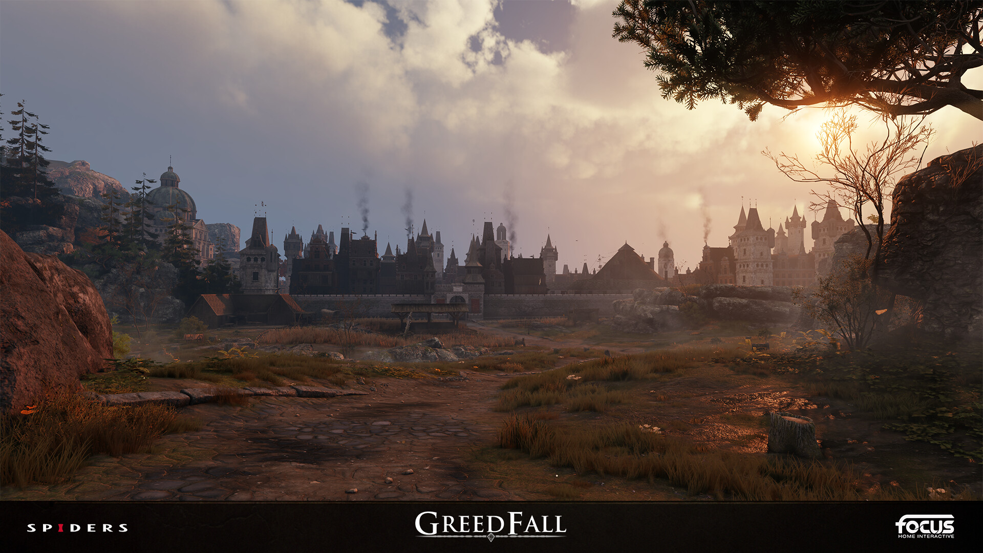 Frederic Chemin - Greedfall - city