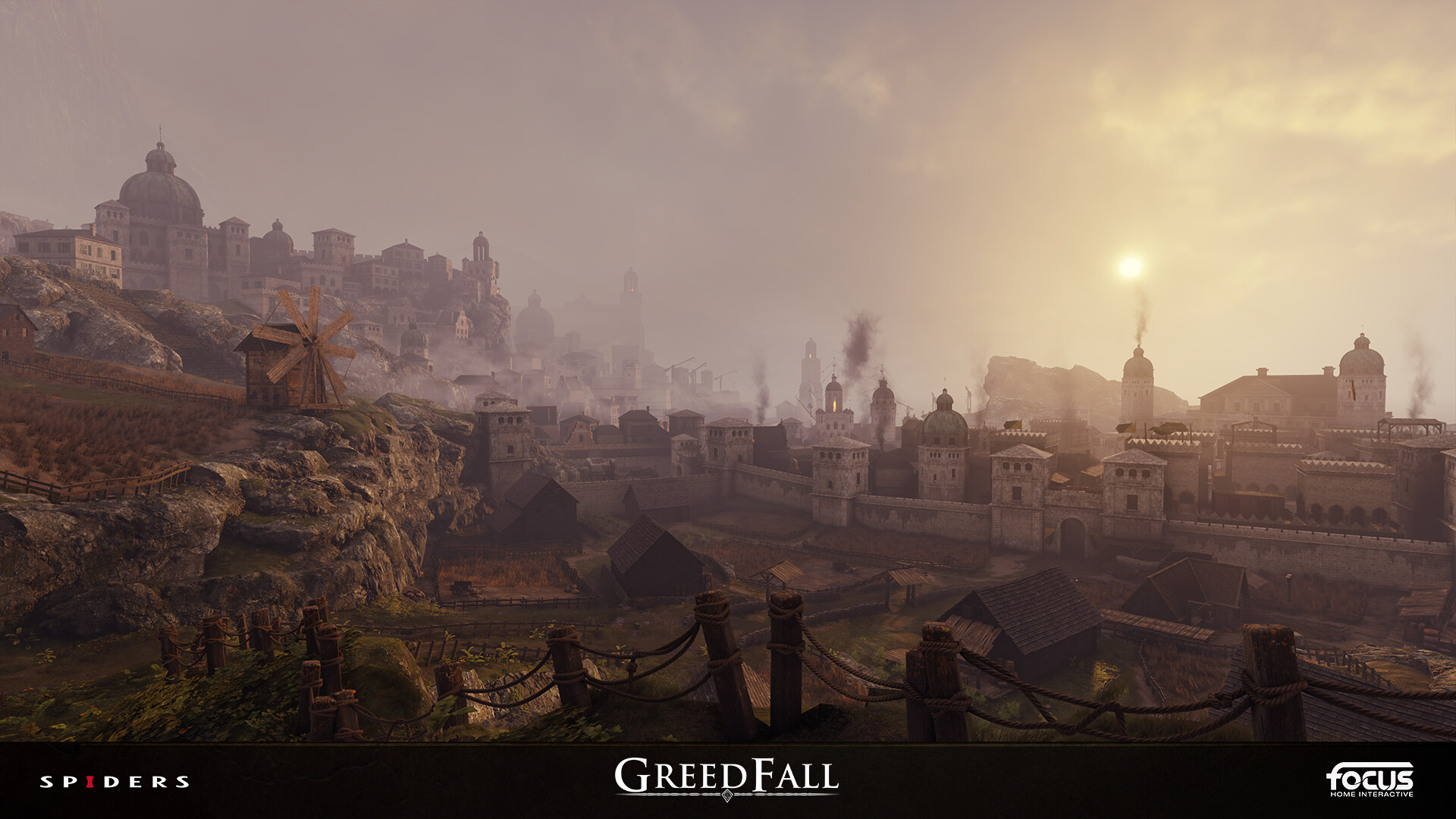 Frederic Chemin - Greedfall - city