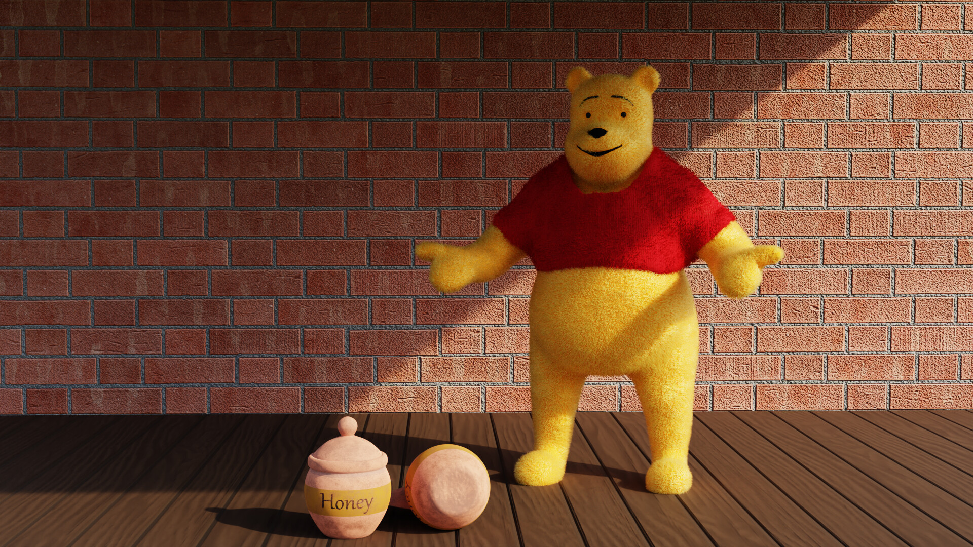 ArtStation - Winnie the Poo Bear