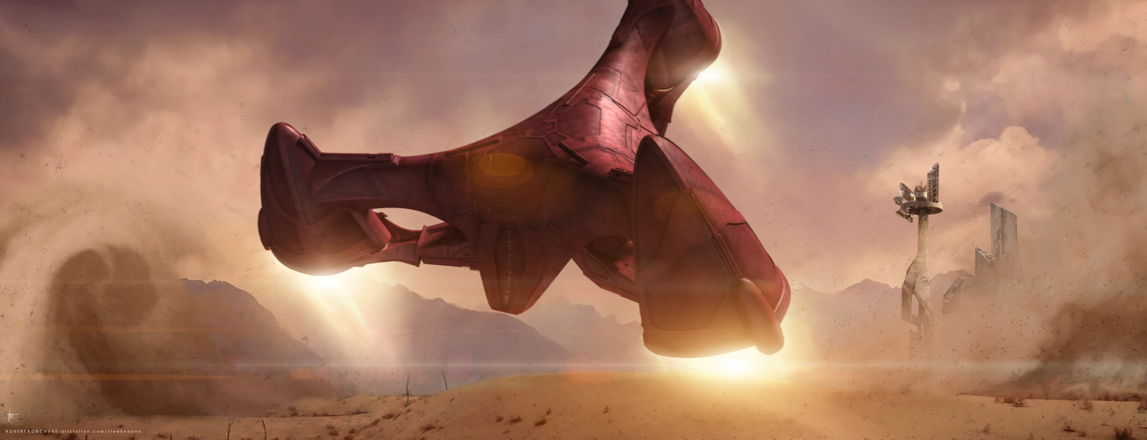 Robert Bonchune - "Dust Off " - 40 Eridani star system (Vulcan) - Star ...