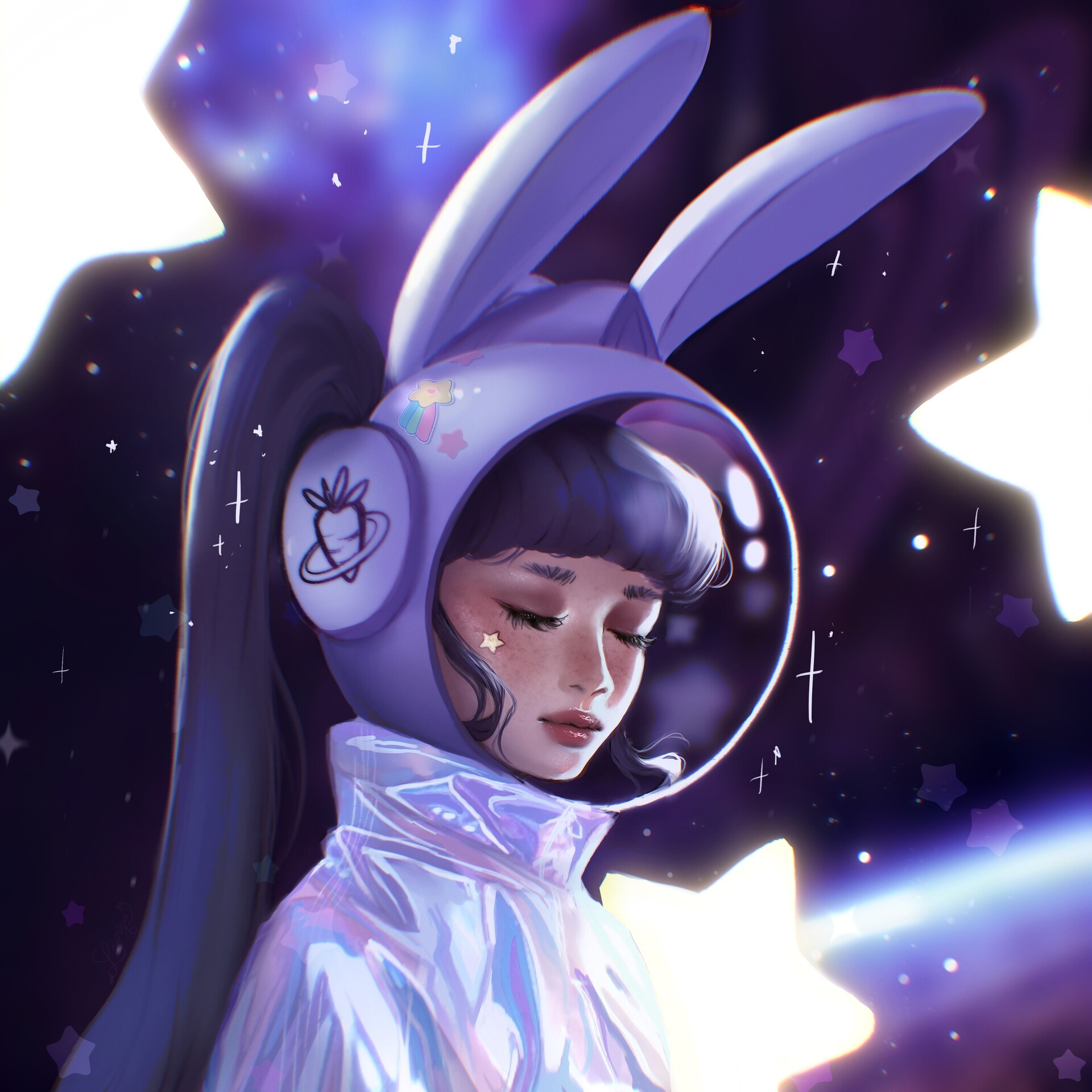 ArtStation - Space bunny