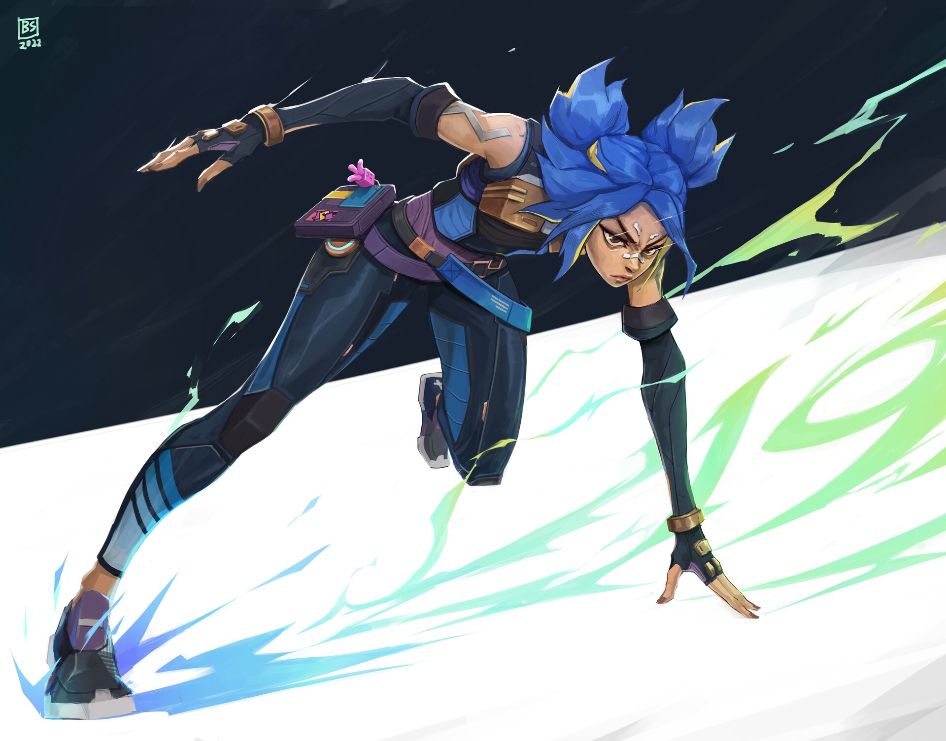 ArtStation - Neon Fan Art ☄️