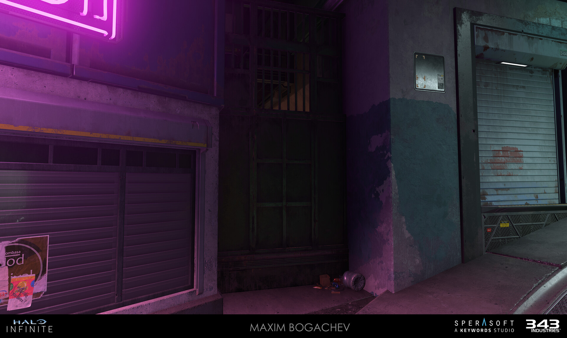 Maxim Bogachev - Halo Infinite - Streets