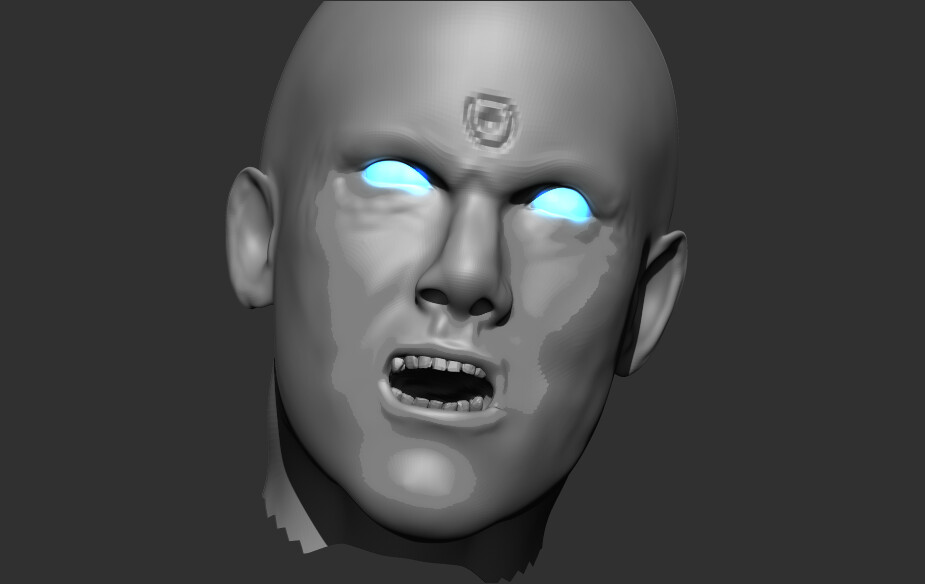 ArtStation - Doctor Manhattan -- I said leave me alone beta 1