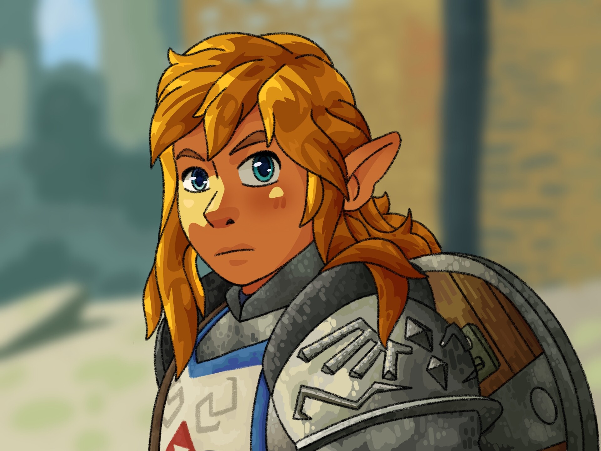 ArtStation - Link BOTW