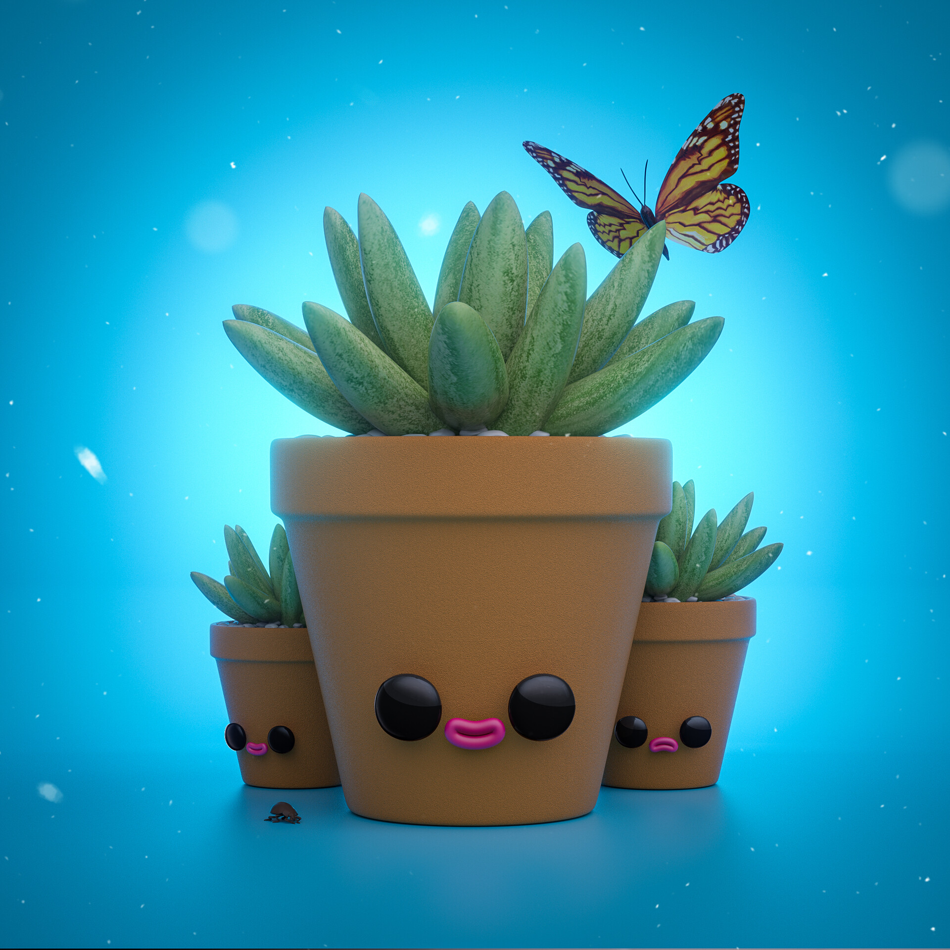 ArtStation - Cute Plant
