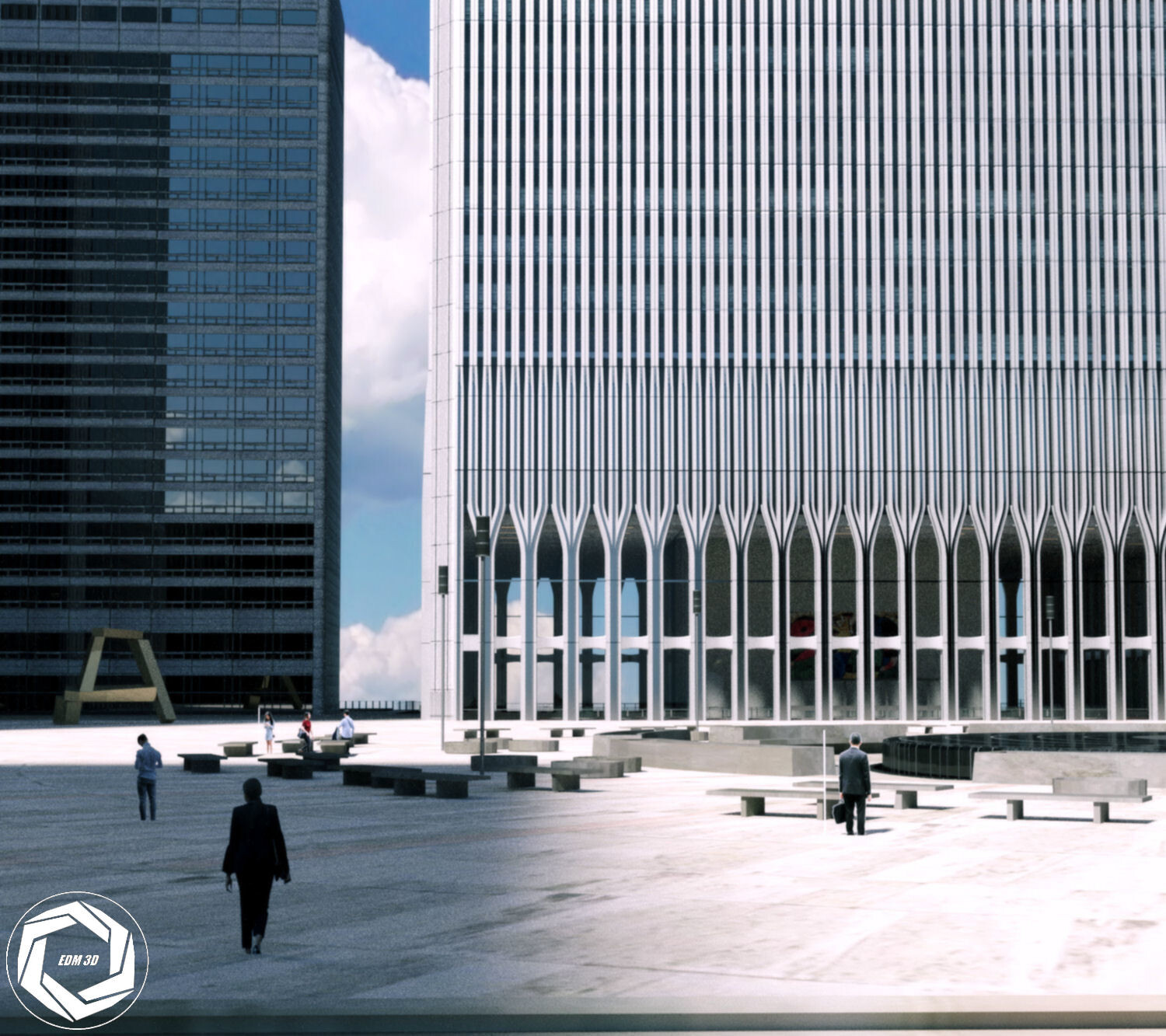 ArtStation - wtc plaza