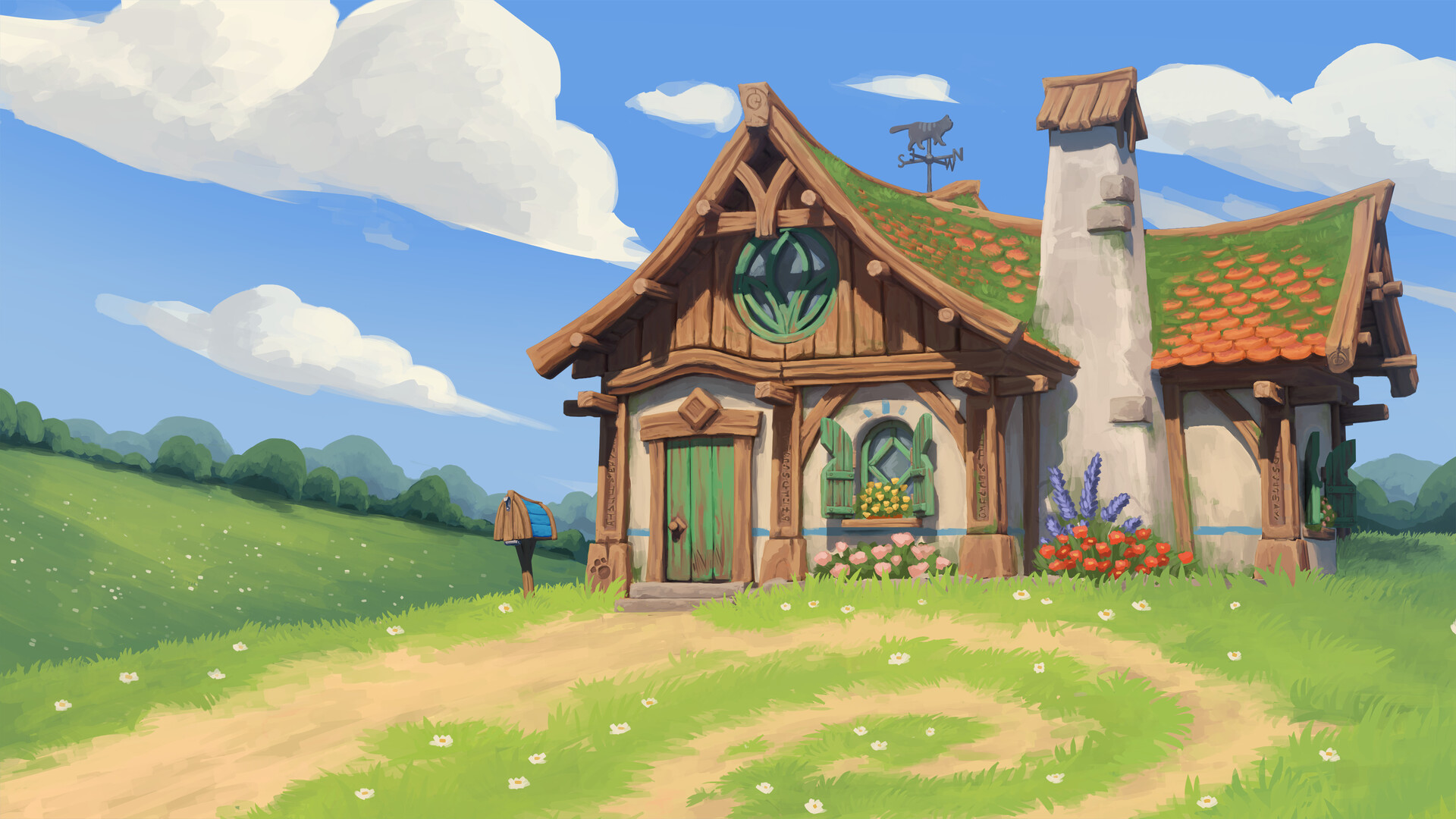 ArtStation - Peaceful home