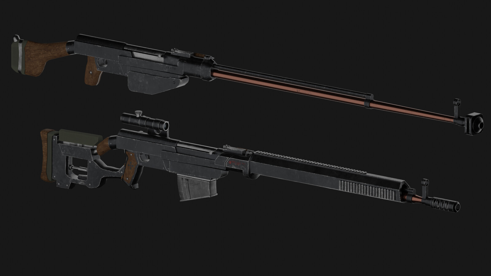 Kael Douglas - Weapons Collection | PTRS-41 AT Rifle