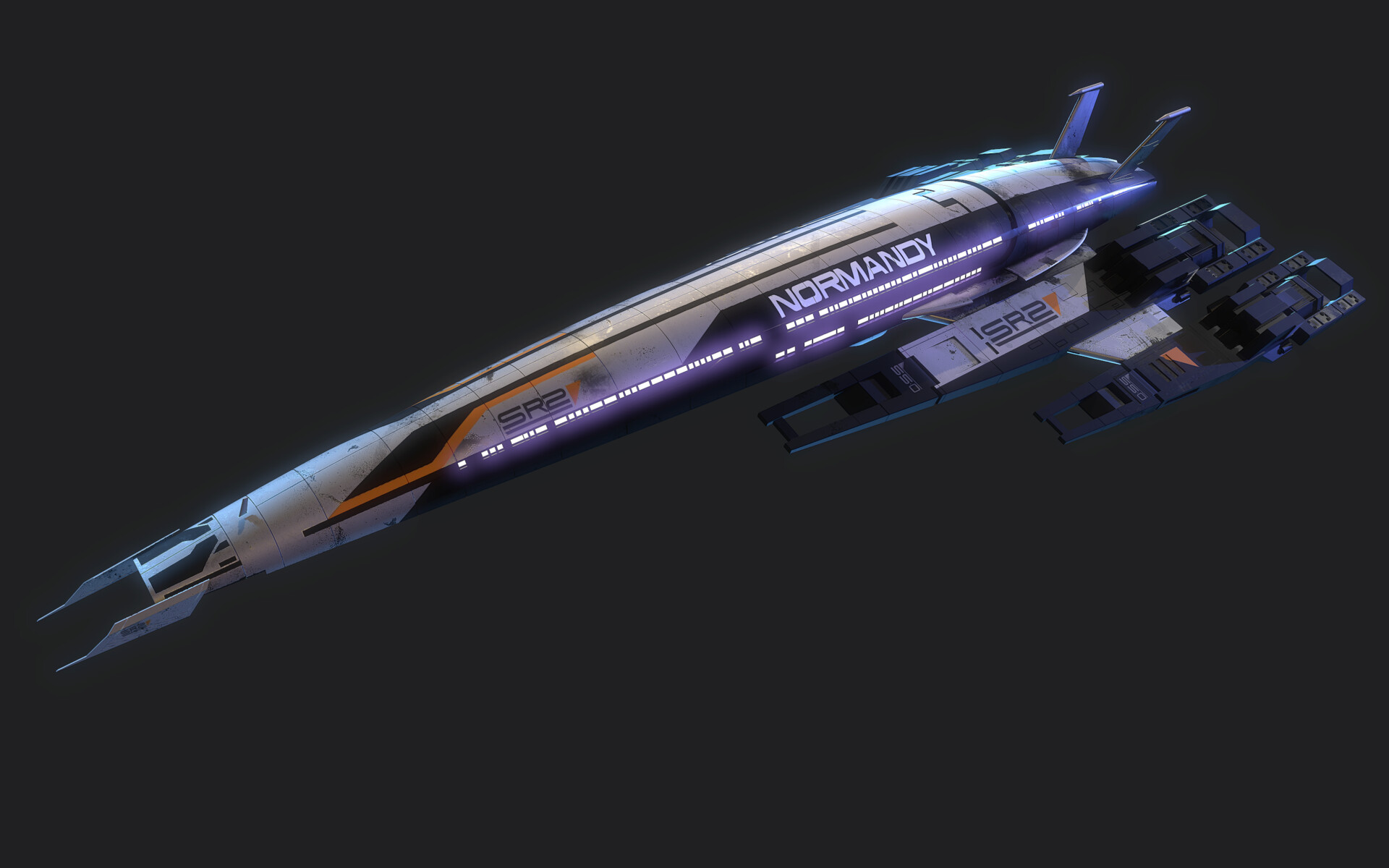 ArtStation - Normandy SR-2 ( Mass Effect )
