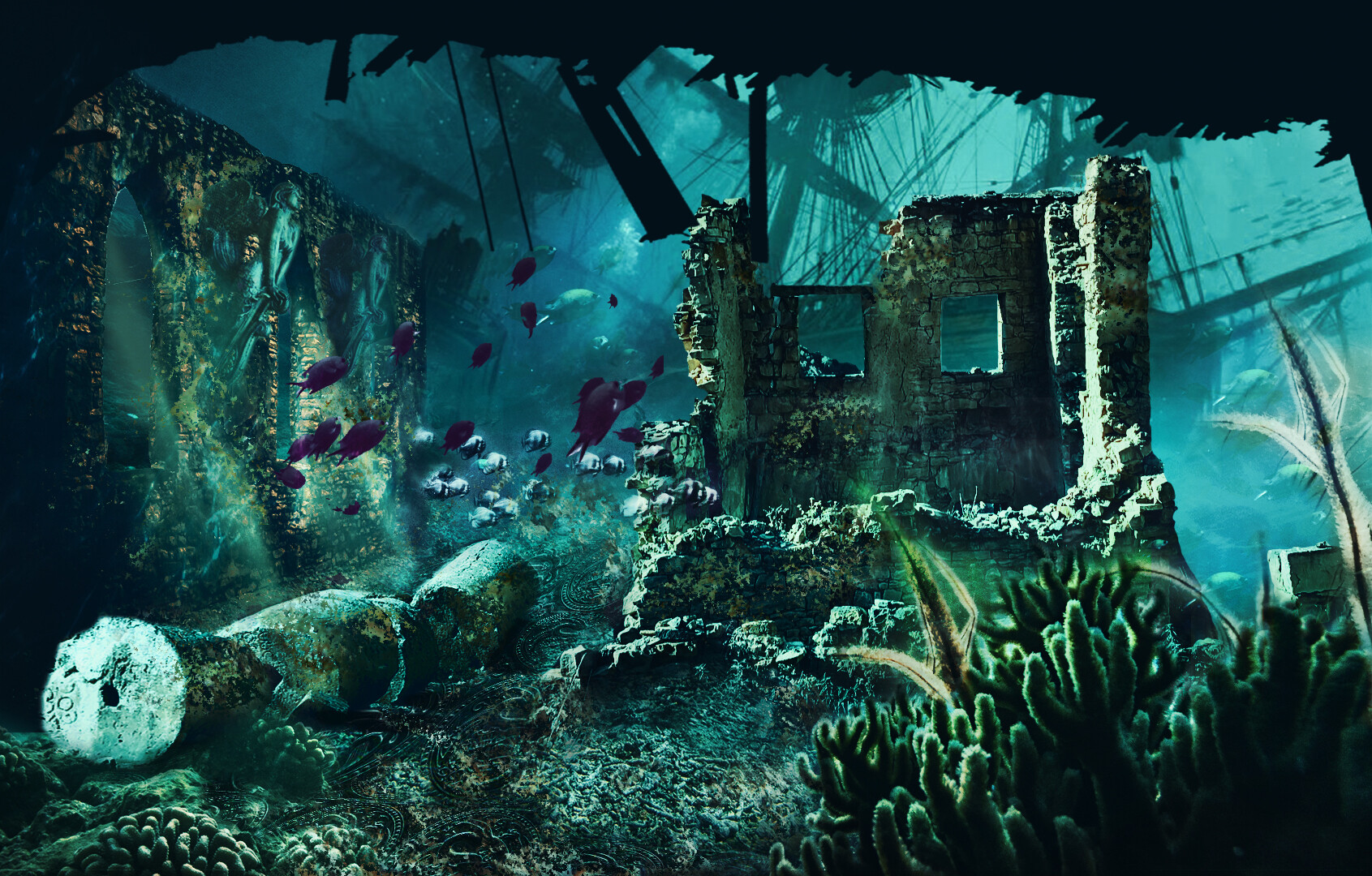 ArtStation - The Sunken City