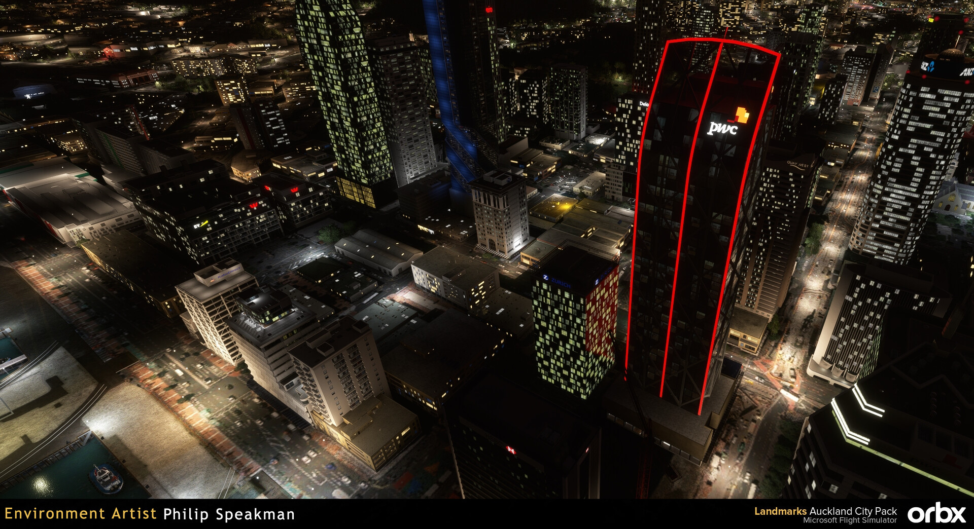 Philip Speakman - PWC Tower - Landmarks Auckland City Pack