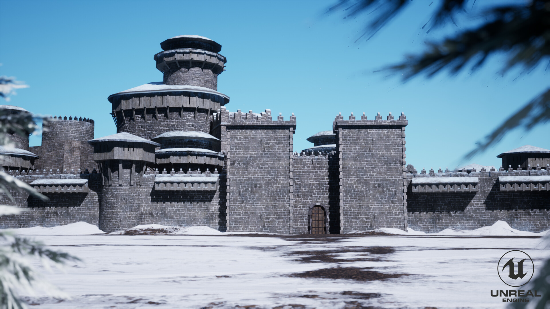 Topo Fighter - Winterfell Game of Thrones UE5