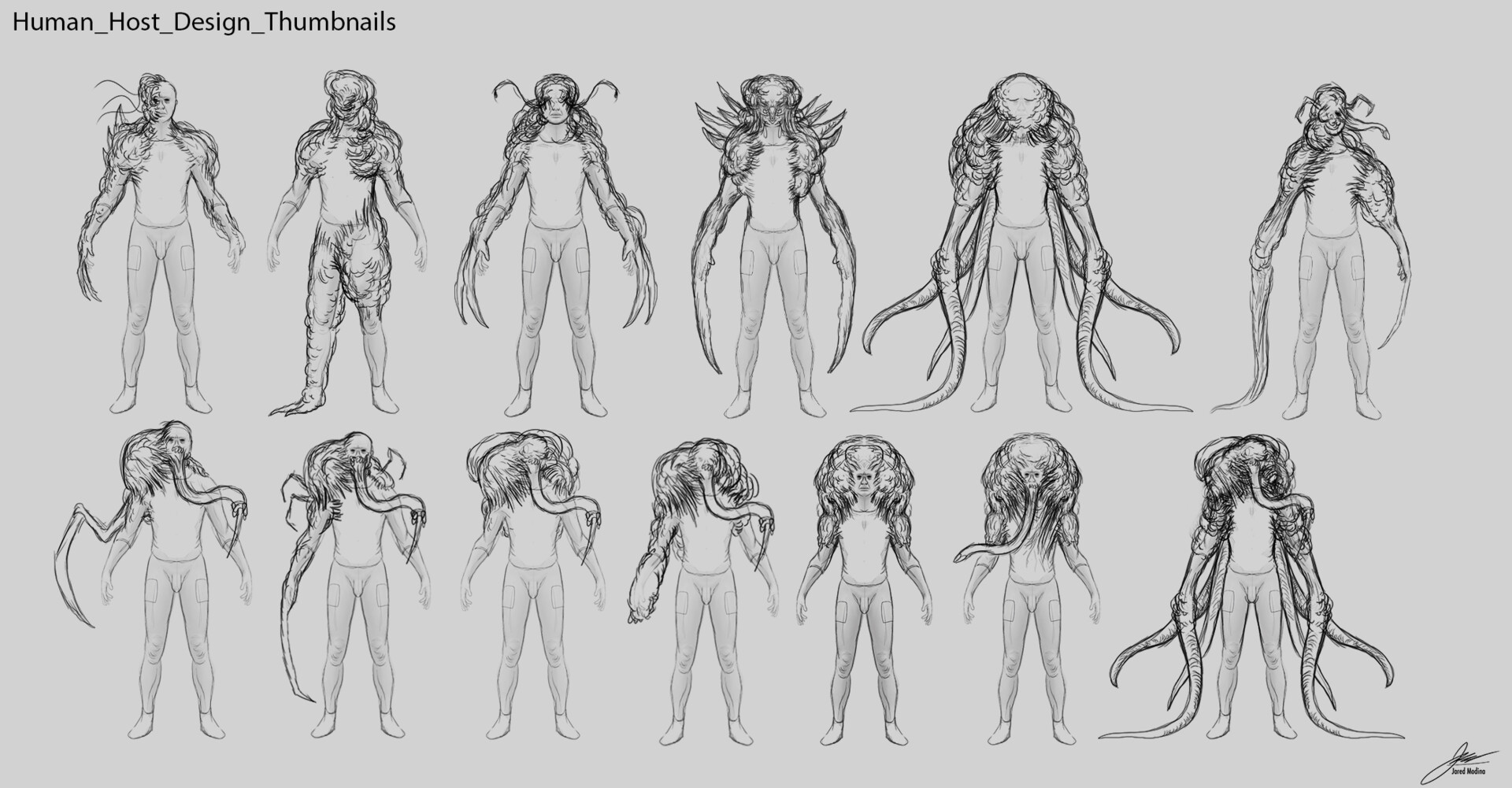 Alien Parasite Concept Art
