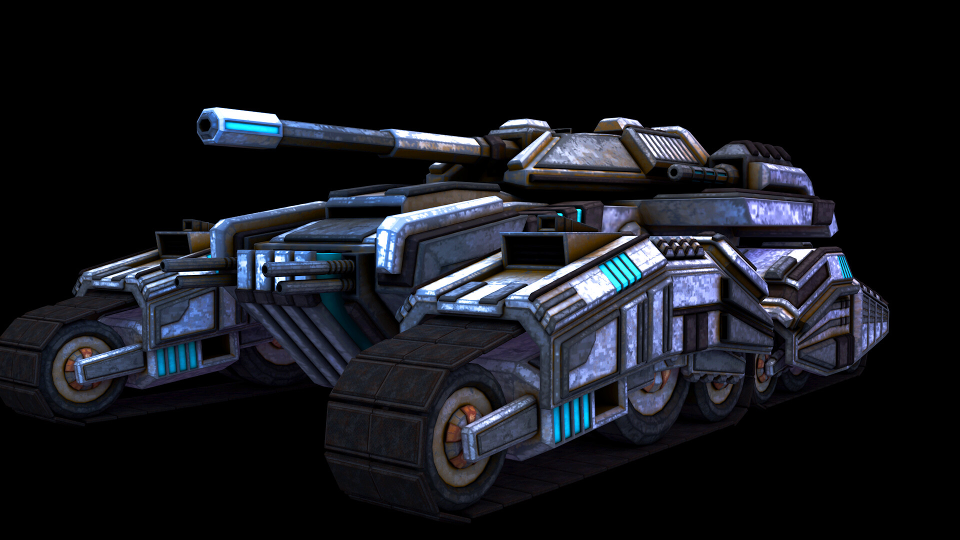 ArtStation - Sci-Fi Snow Tank