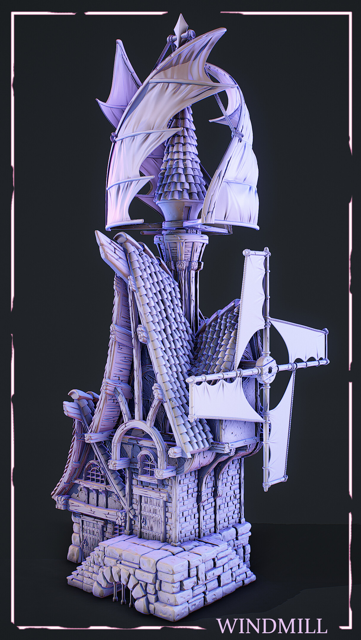 ArtStation - Wind Mill