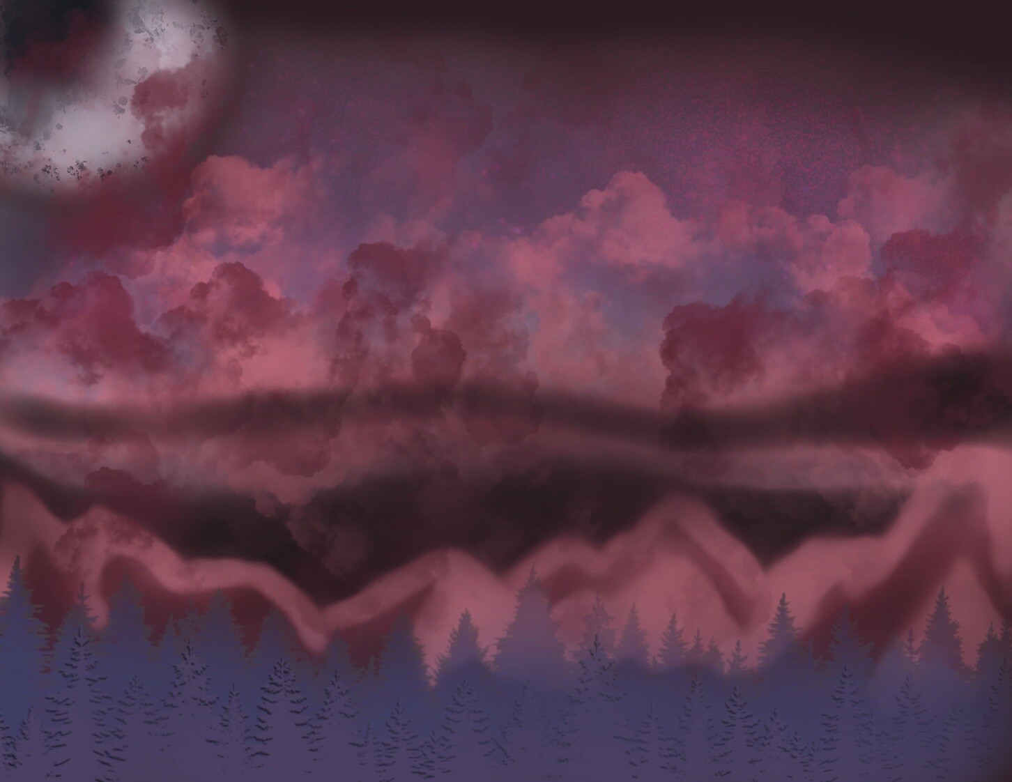 ArtStation - Purple Scenery
