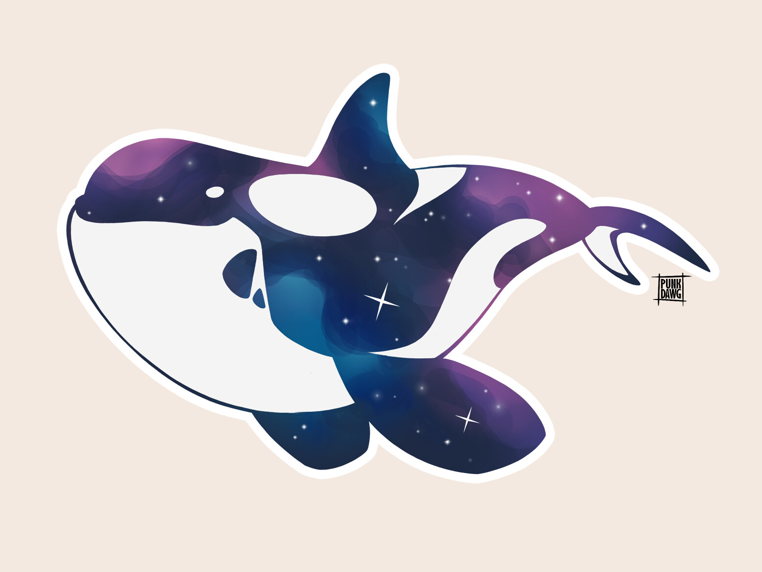 ArtStation - Orca Sticker