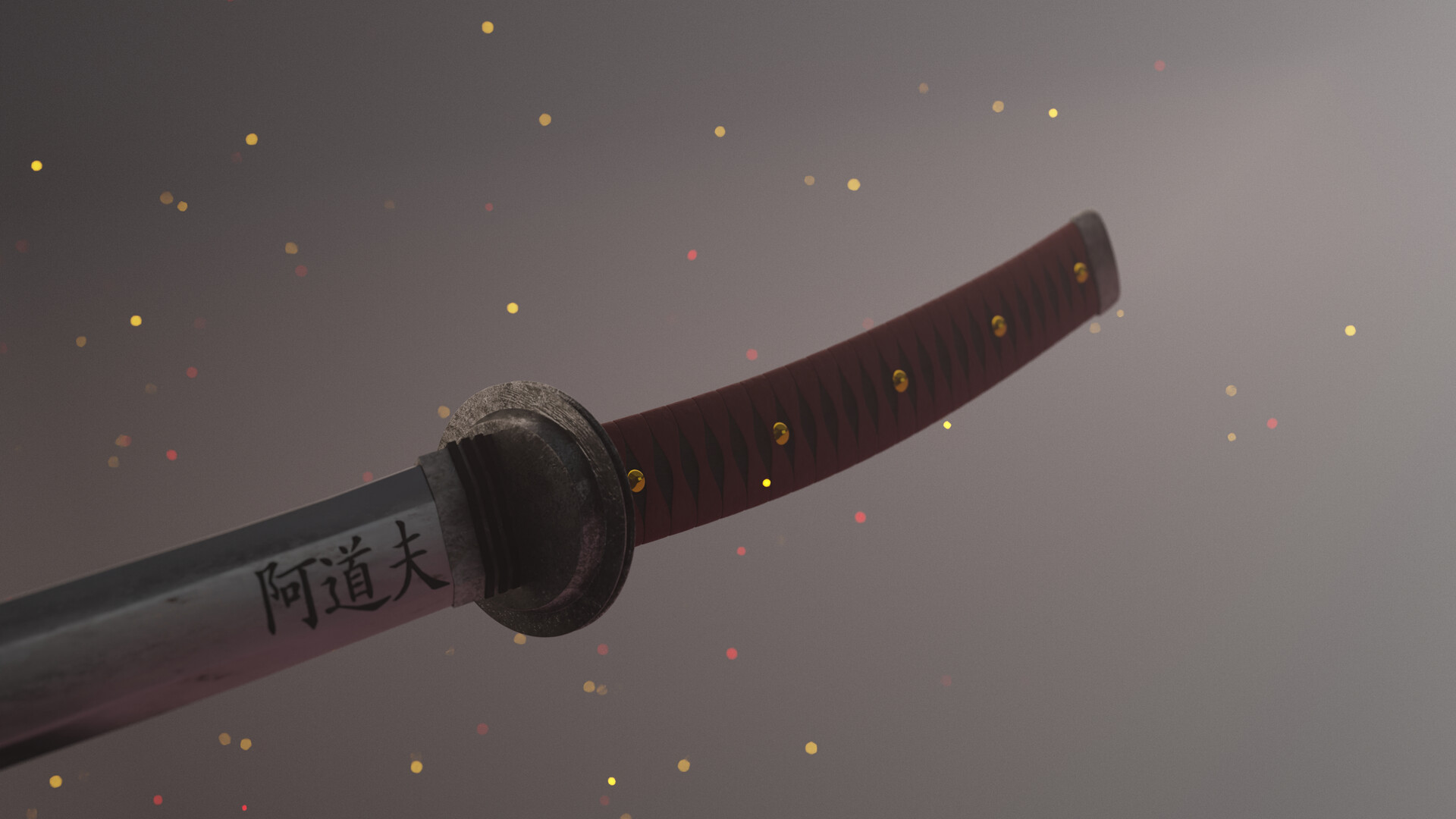 ArtStation - Traditional Samurai Sword