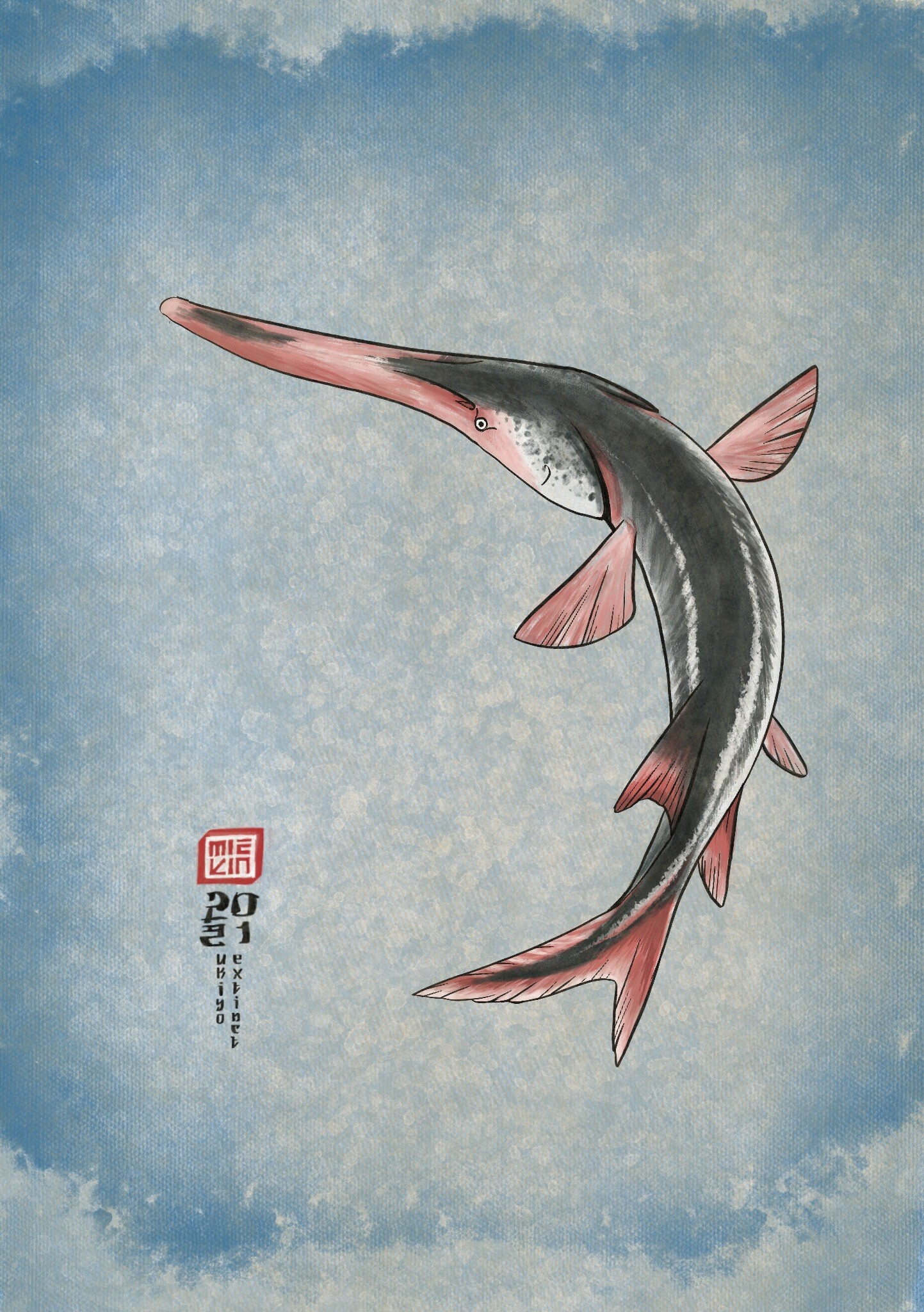 ArtStation - Ukiyo-extinct challenge entries