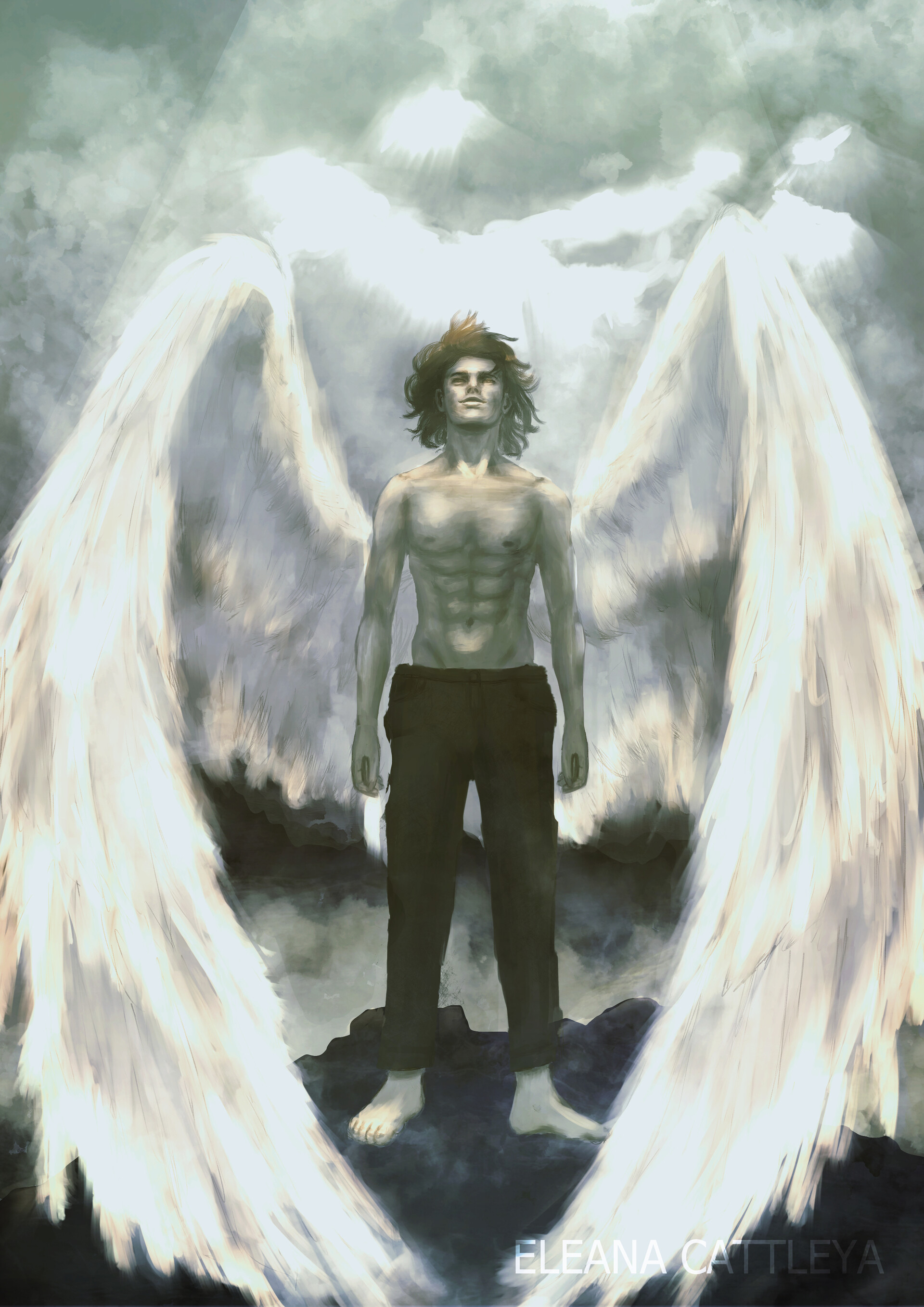 ArtStation - Angel illustration