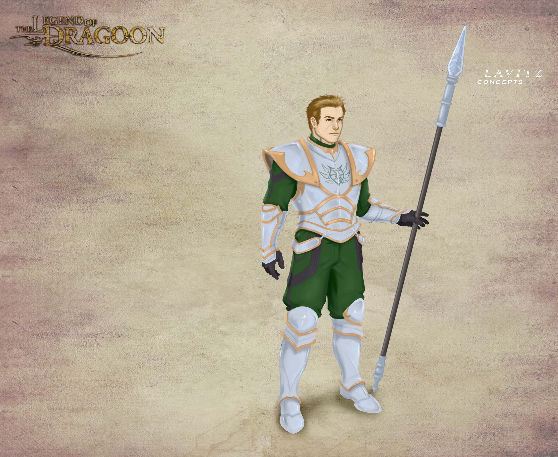 ArtStation - Legend of Dragoon Reconcepts - Lavitz