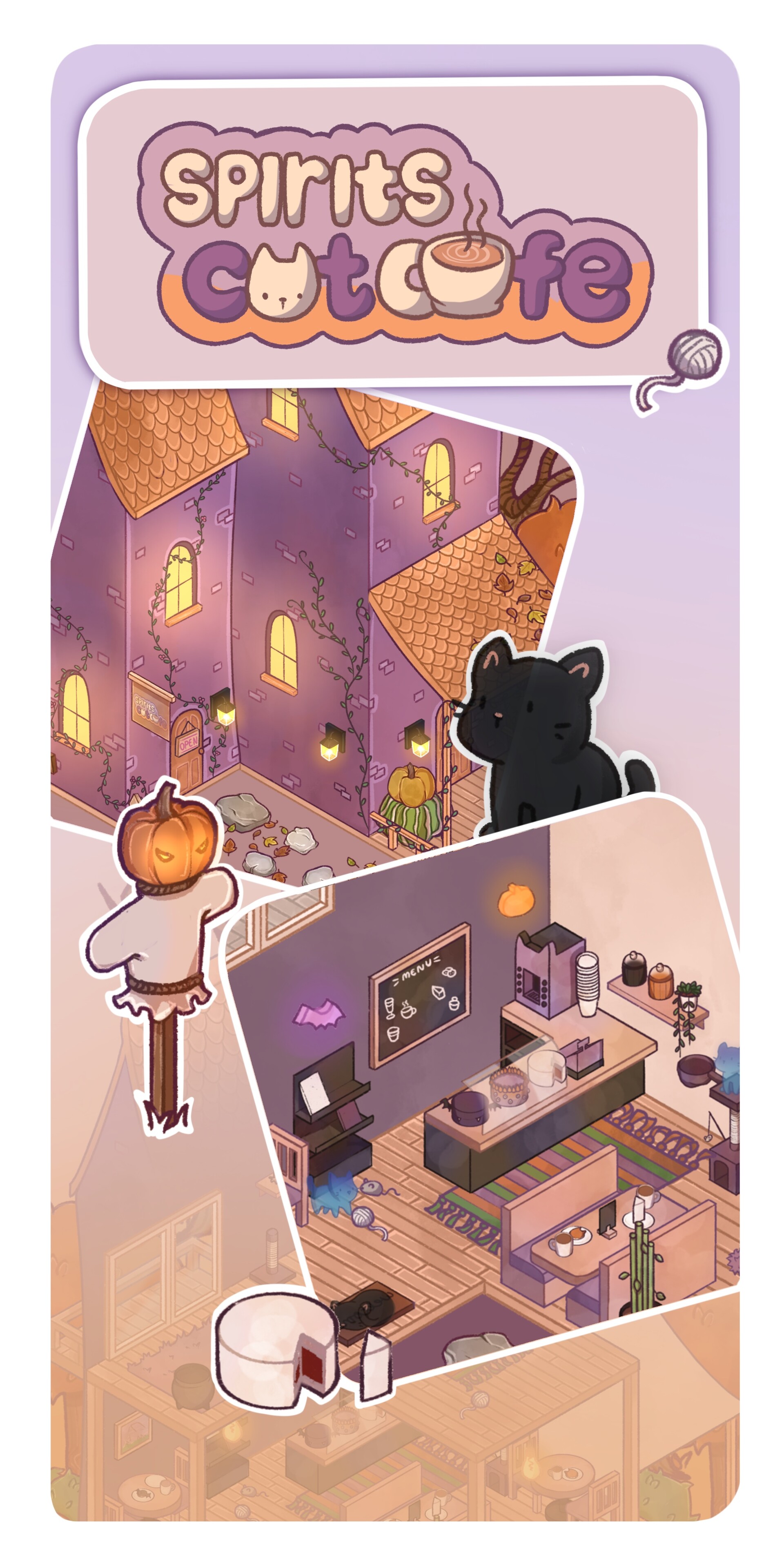 ArtStation - Spirits' Cat Cafe